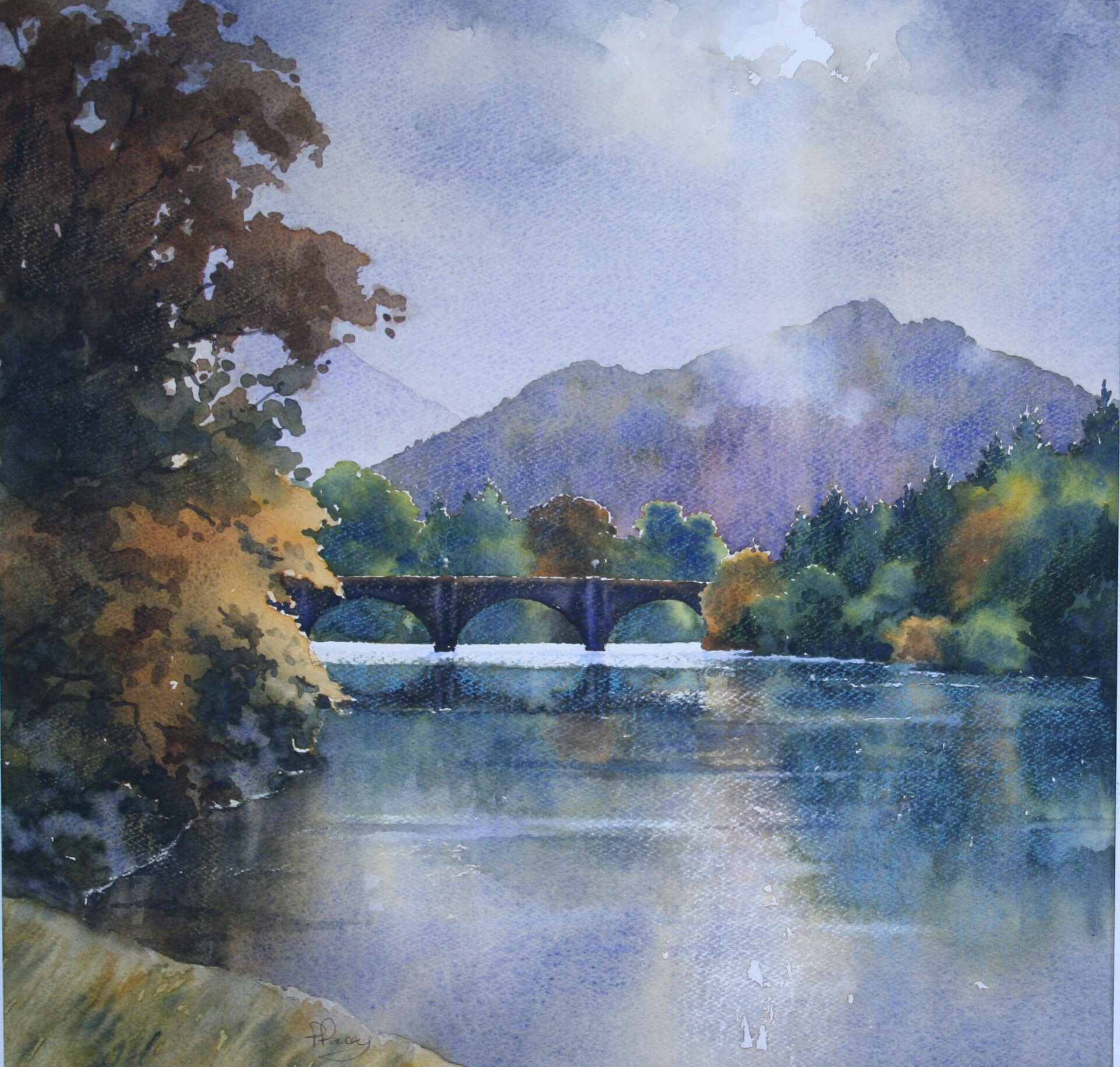 ArtStation - Dunkeld Bridge, River Tay