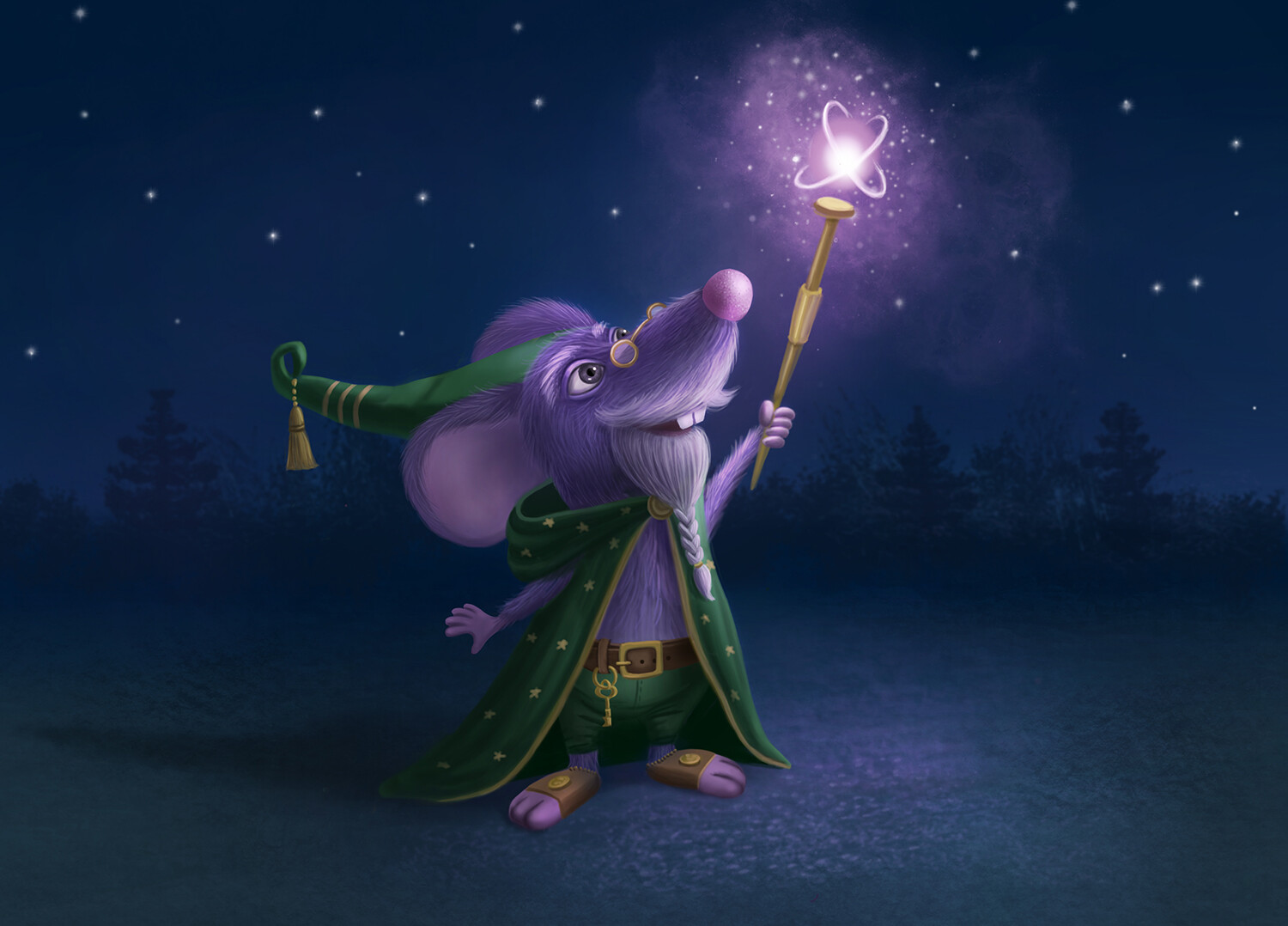 ArtStation - Tiny Wizard