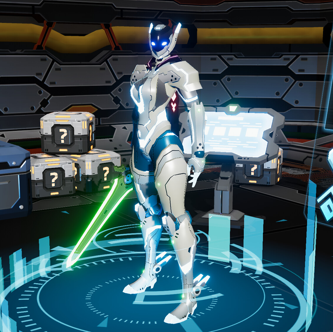 Electro Vignette - Hack & Slash Action Game -Serke- Main character