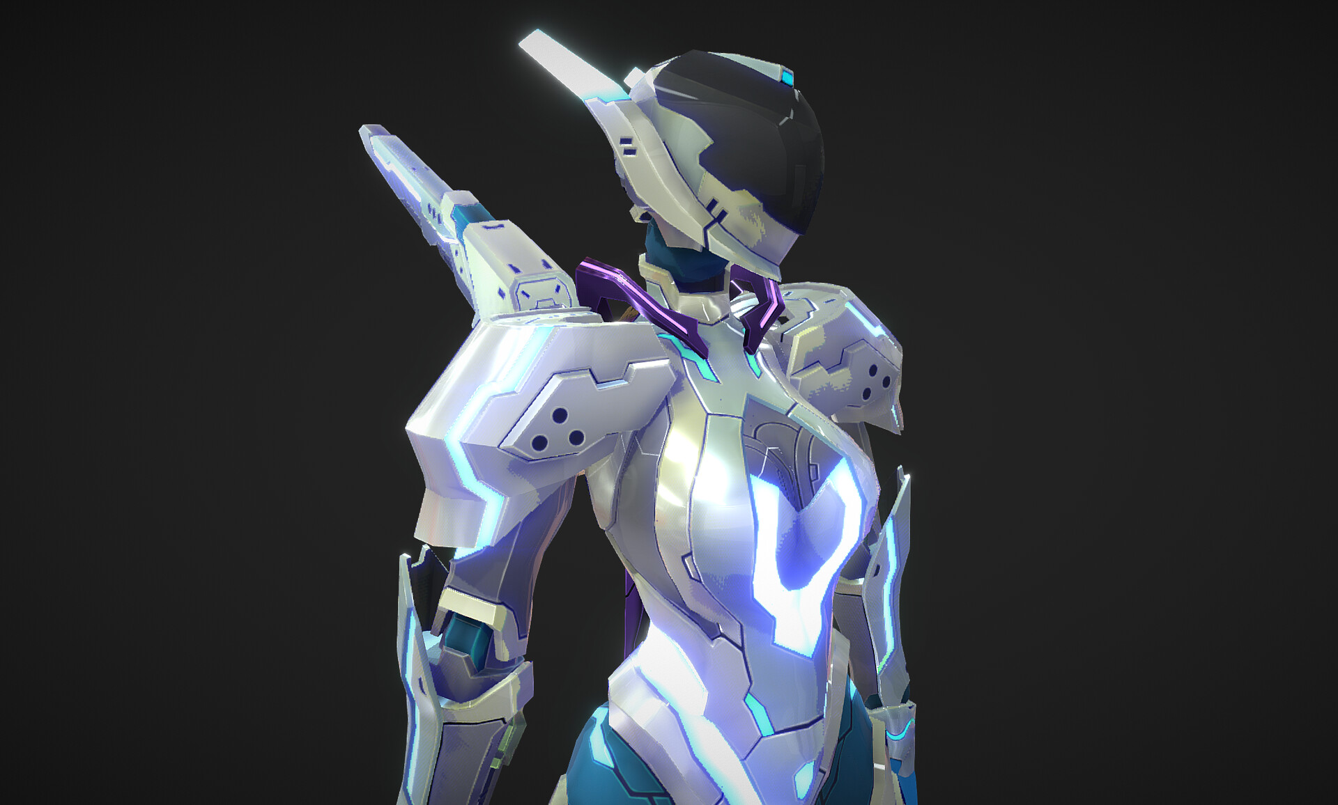 Electro Vignette - Hack & Slash Action Game -Serke- Main character