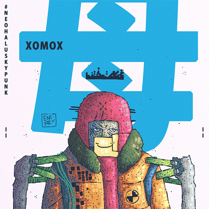 ArtStation - NEOHALUSKYPUNK _// XOMOX