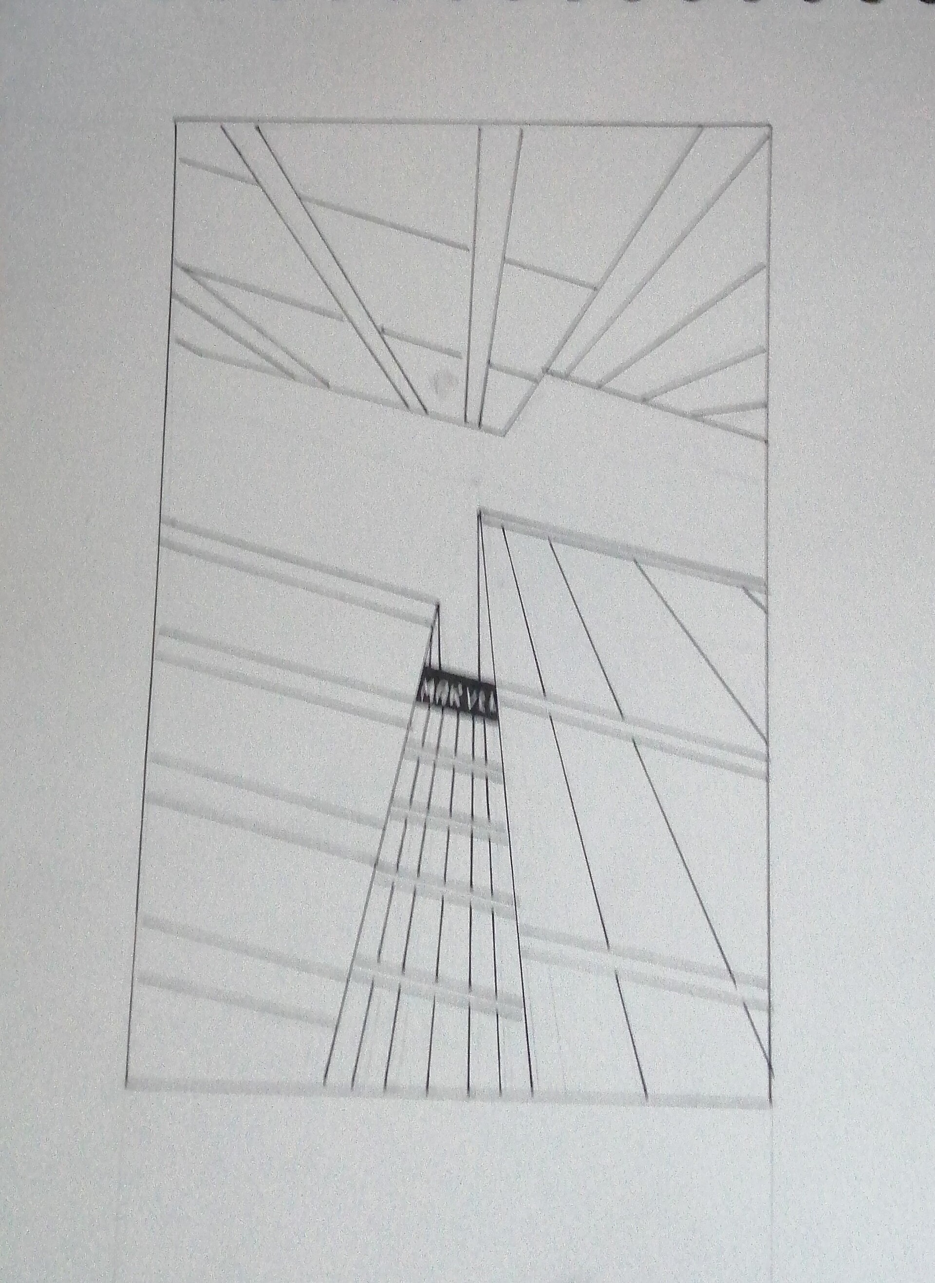 ArtStation - perspective un point de fuite
