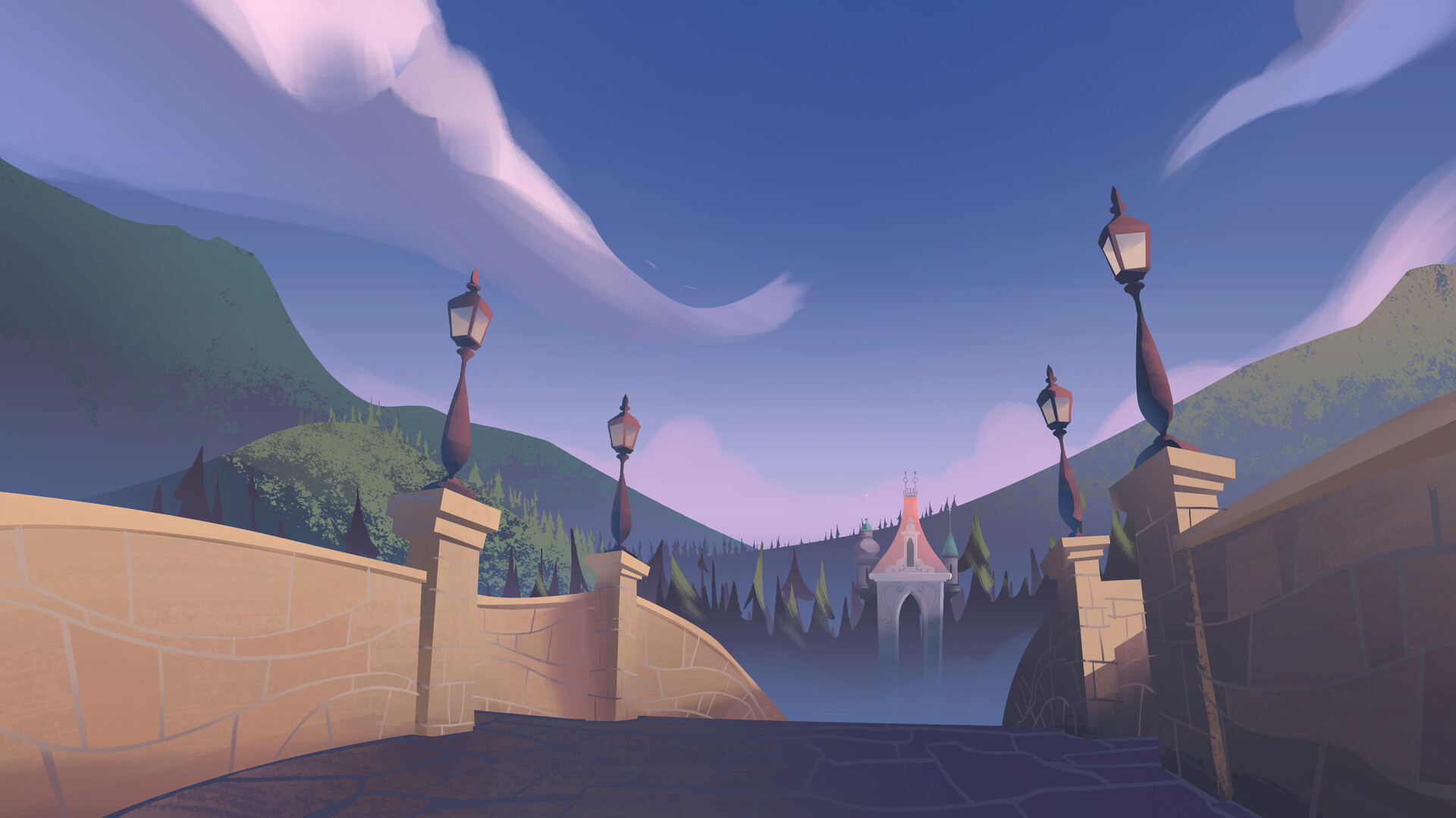 Amelia Herman - Tangled Fancomic 2 Backgrounds/Art