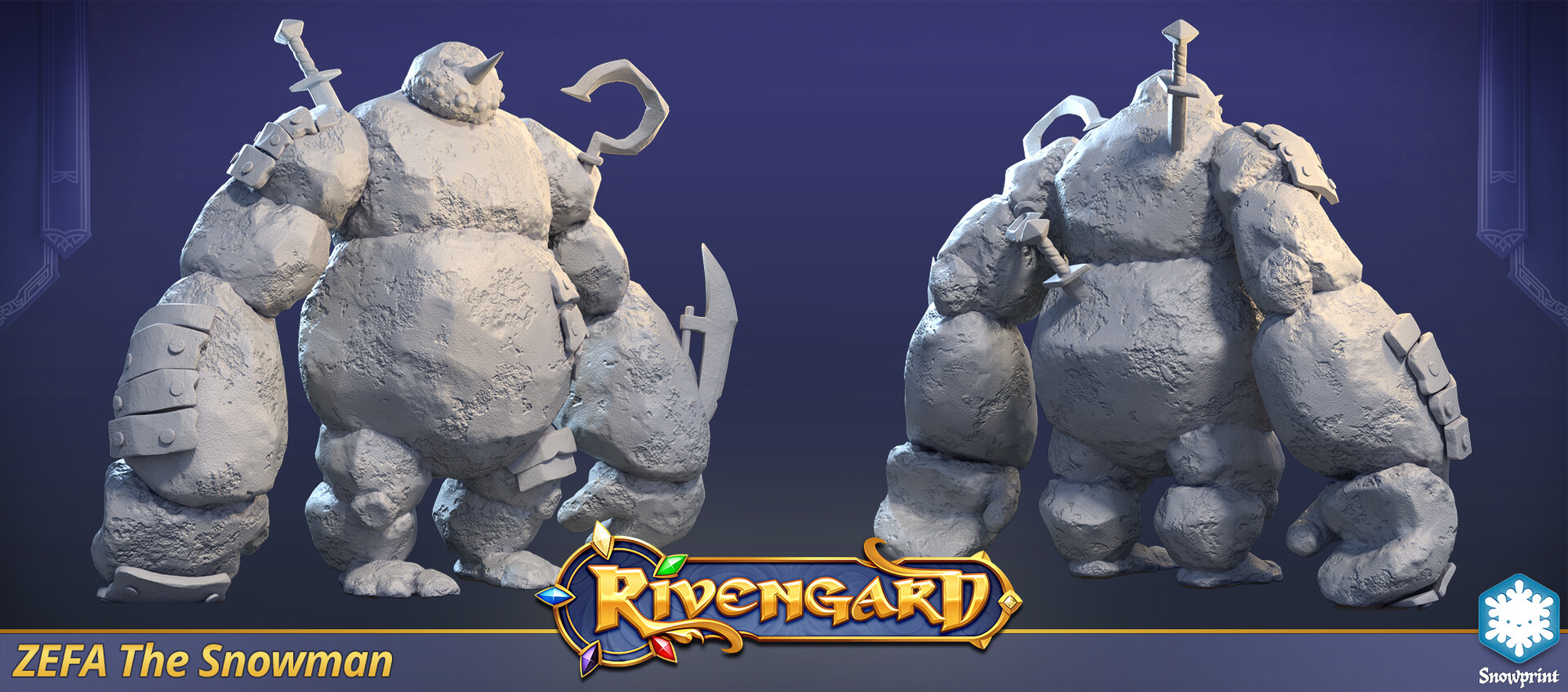 Snowprint Studios - Zefa the Snowman