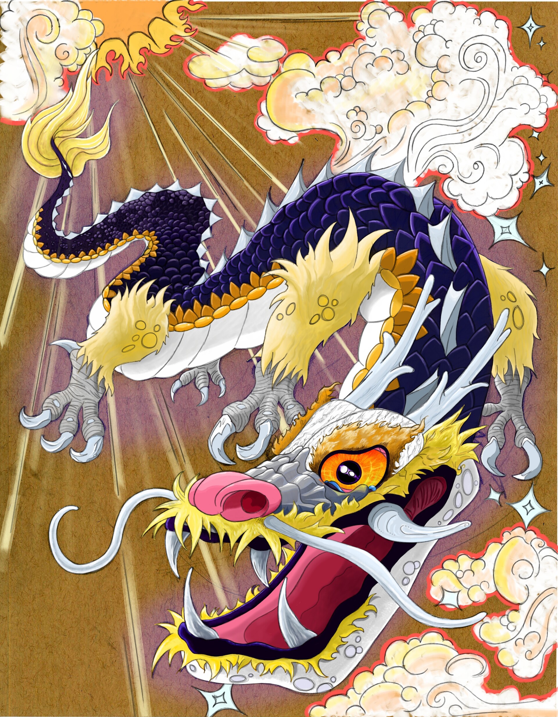 ArtStation - Eastern Dragon