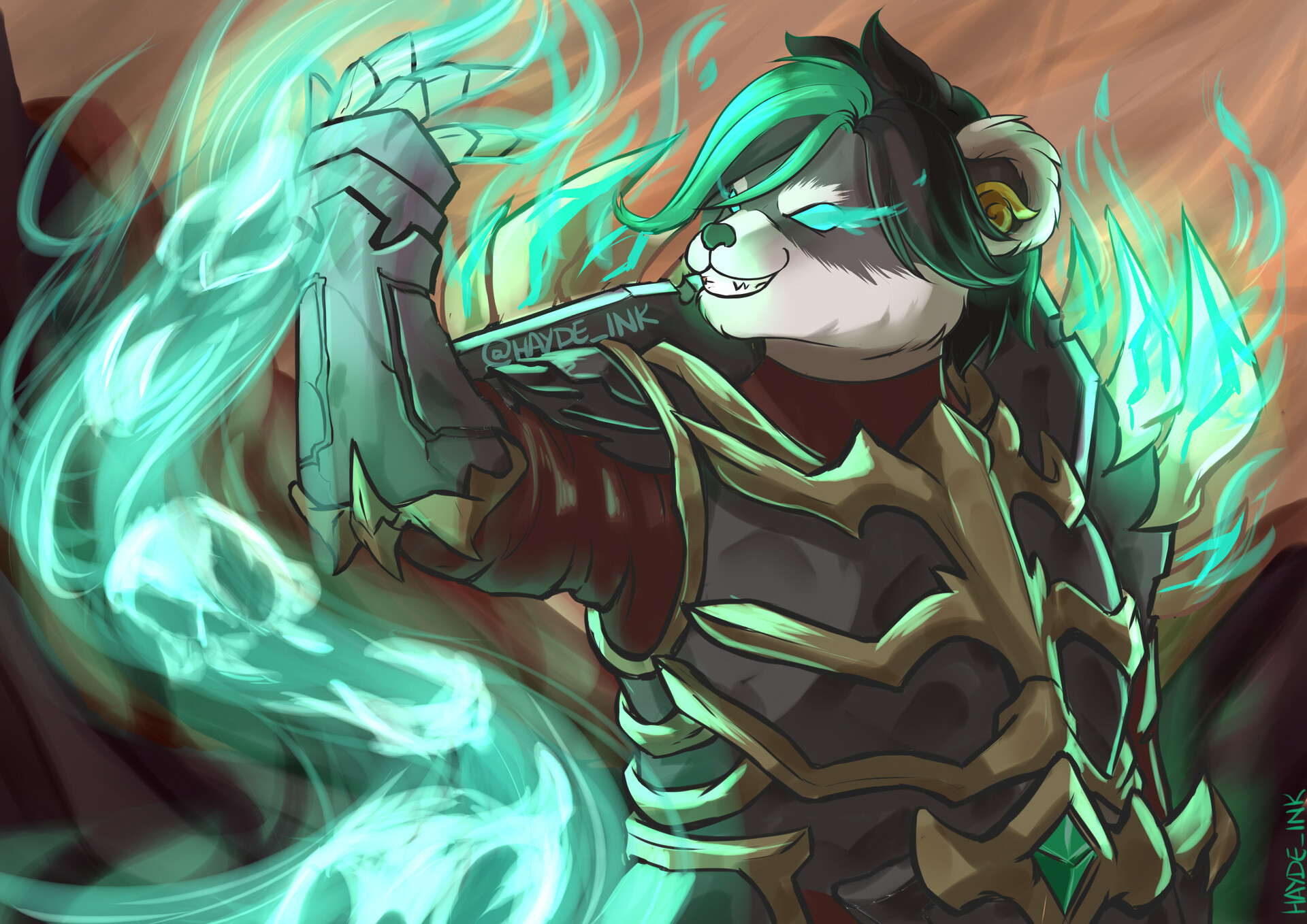 ArtStation - Pandaren [commission]