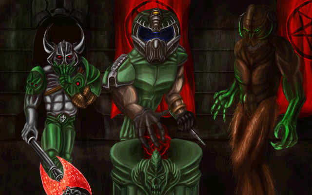 ArtStation - Doom fanart