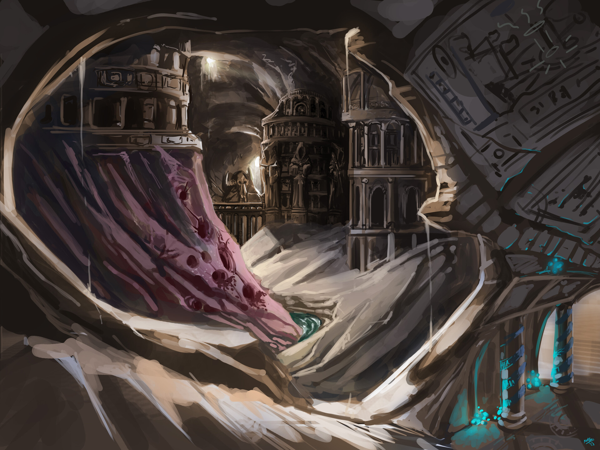 ArtStation - buried temple