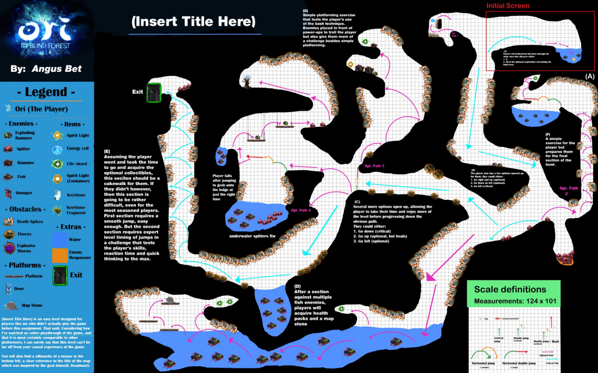 ArtStation - (Insert Title Here) - 2D Level Design Assignment