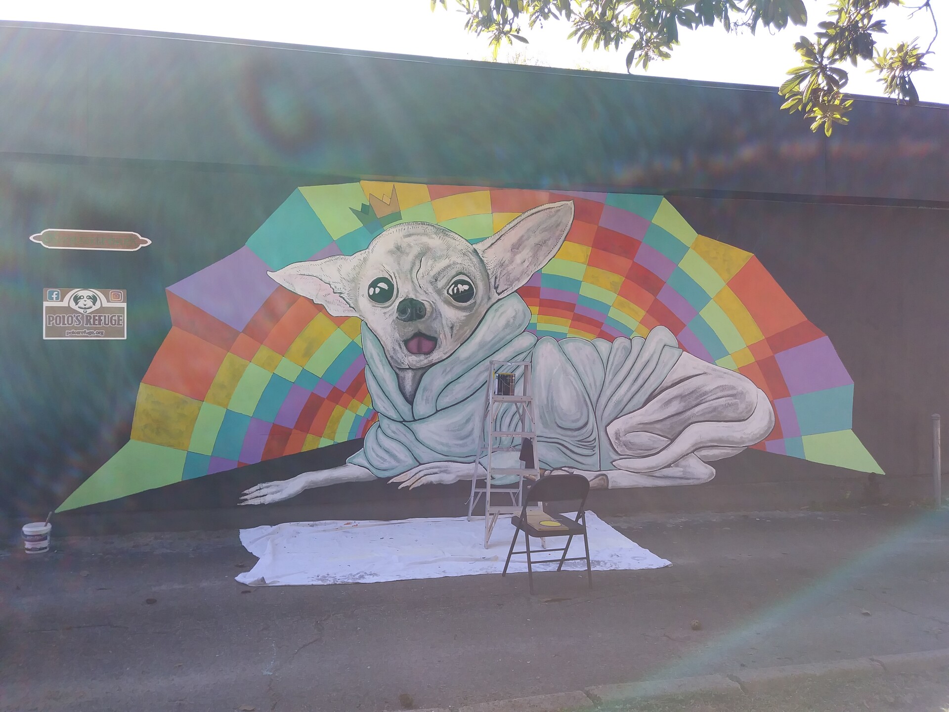 ArtStation - Big Dog mural