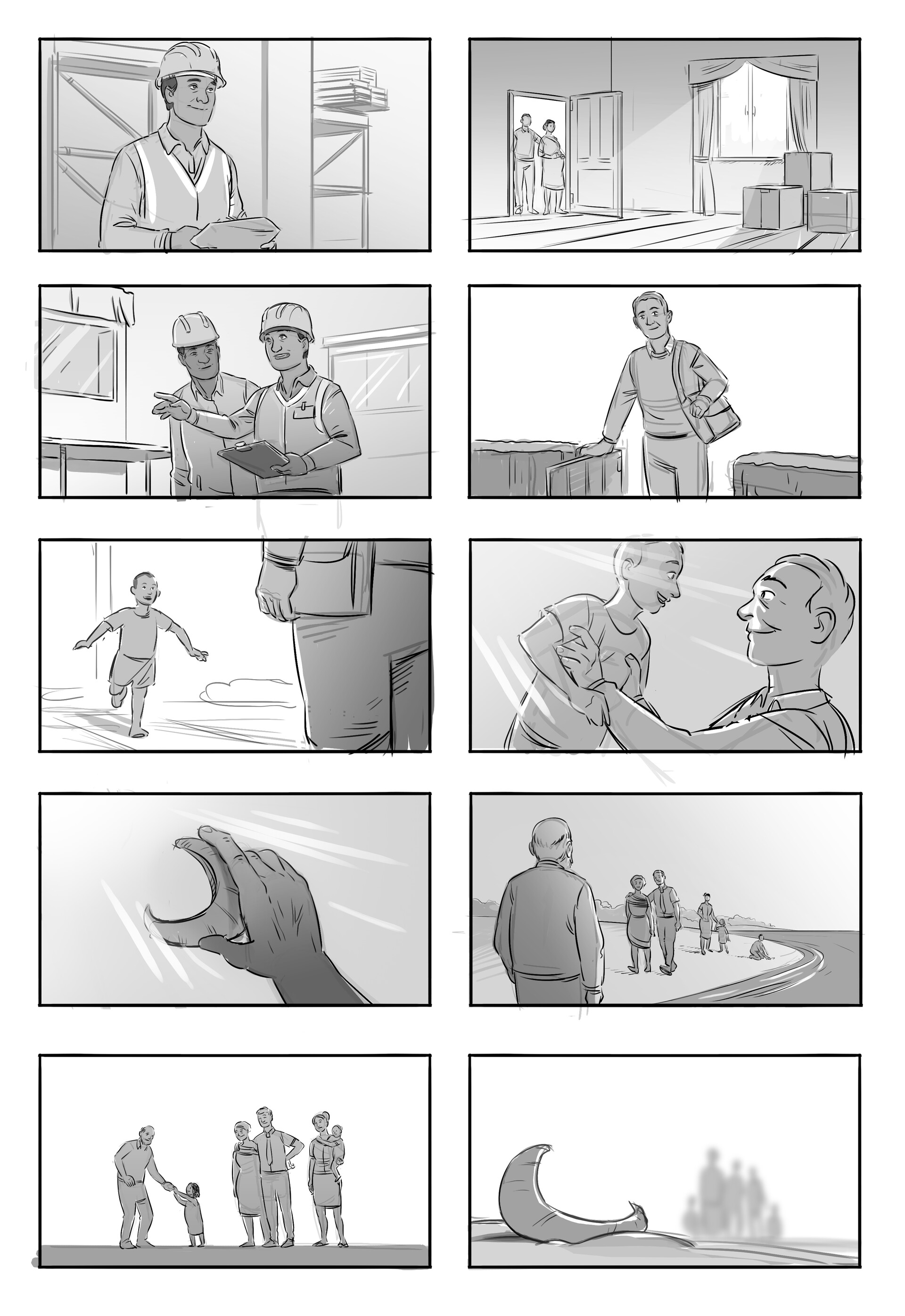 Neil Reed - Nasfund Storyboards