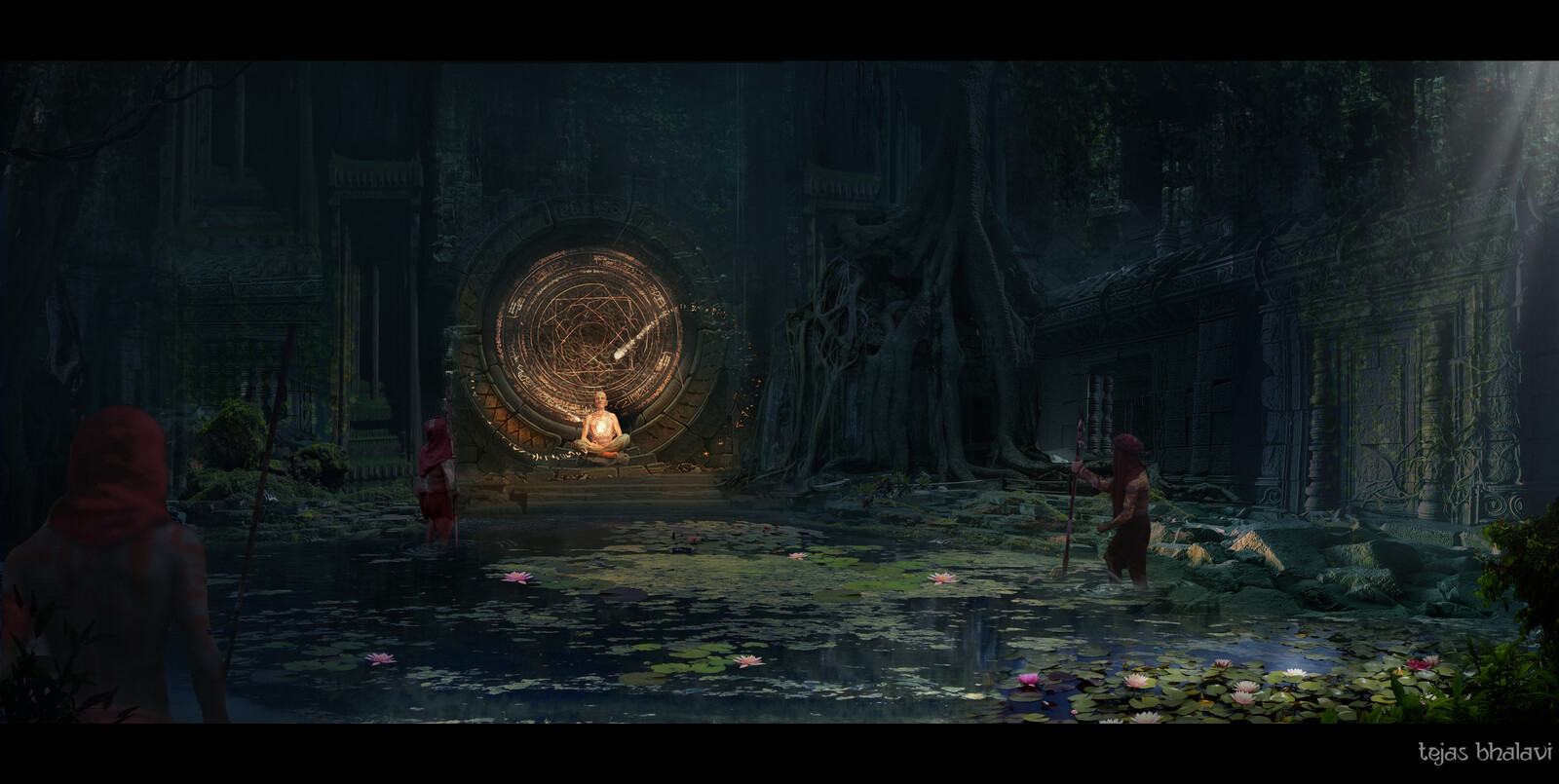 Tejas Bhalavi - Ancient temple