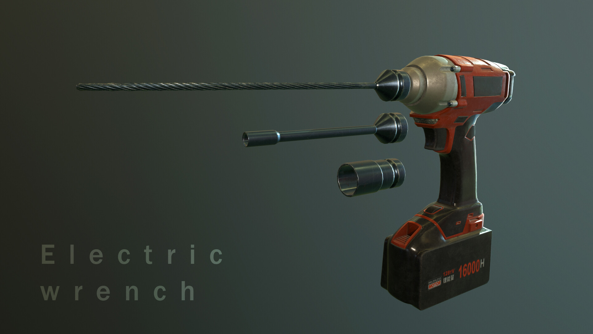 ArtStation - Electric wrench real-time.