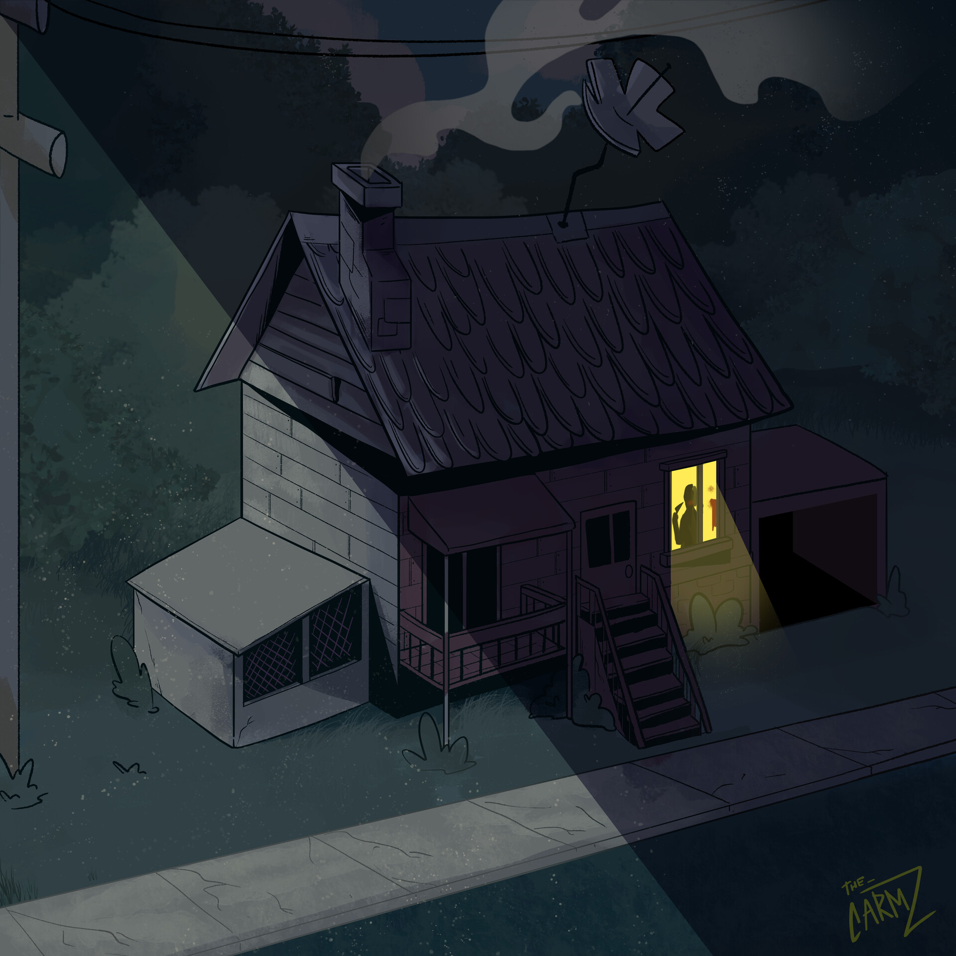 ArtStation - Environment Illustration Comic