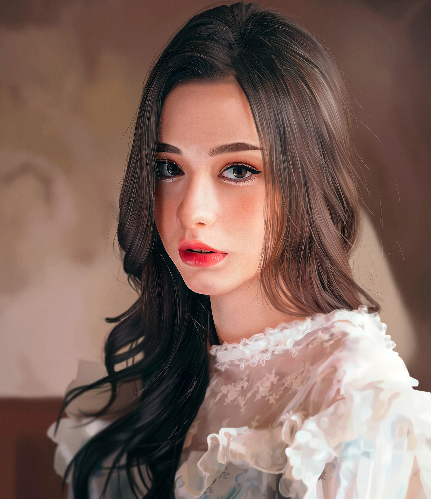 ArtStation - Digital painting Portrait