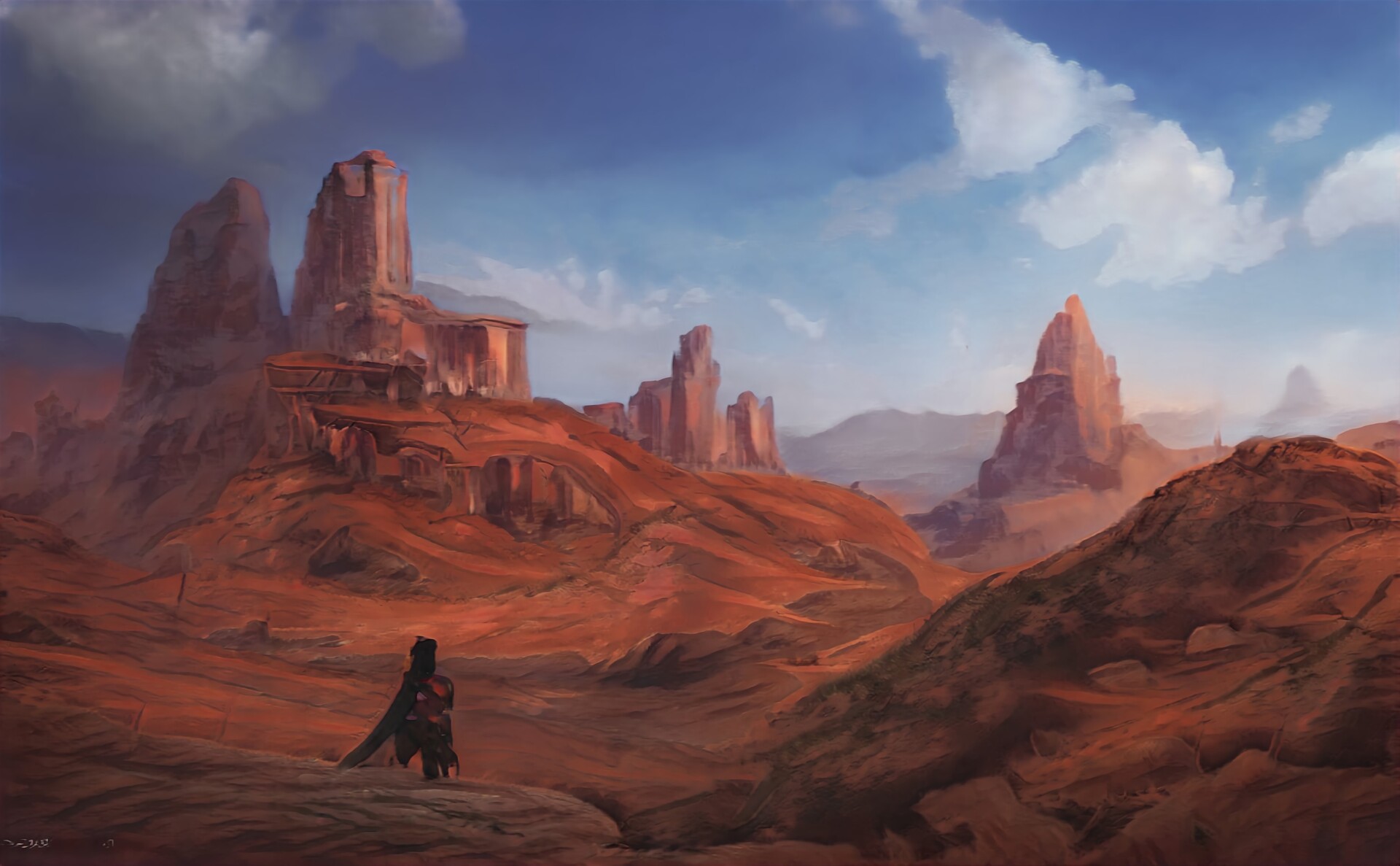 ArtStation - Ancient Desert Ruins
