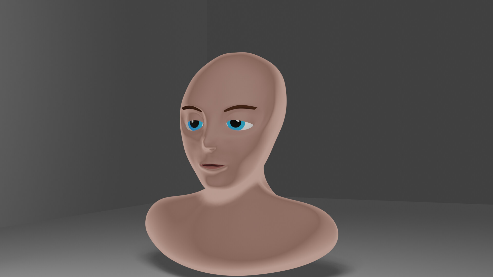 ArtStation - Cartoon bust 001