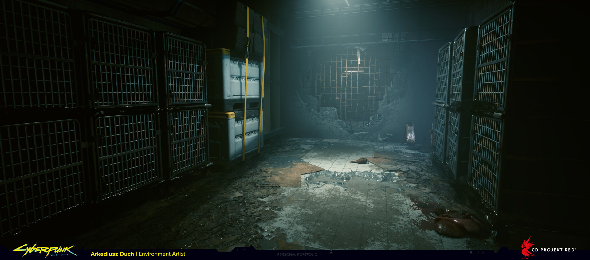 Arkadiusz Duch - Cyberpunk 2077 - Braindance Studio