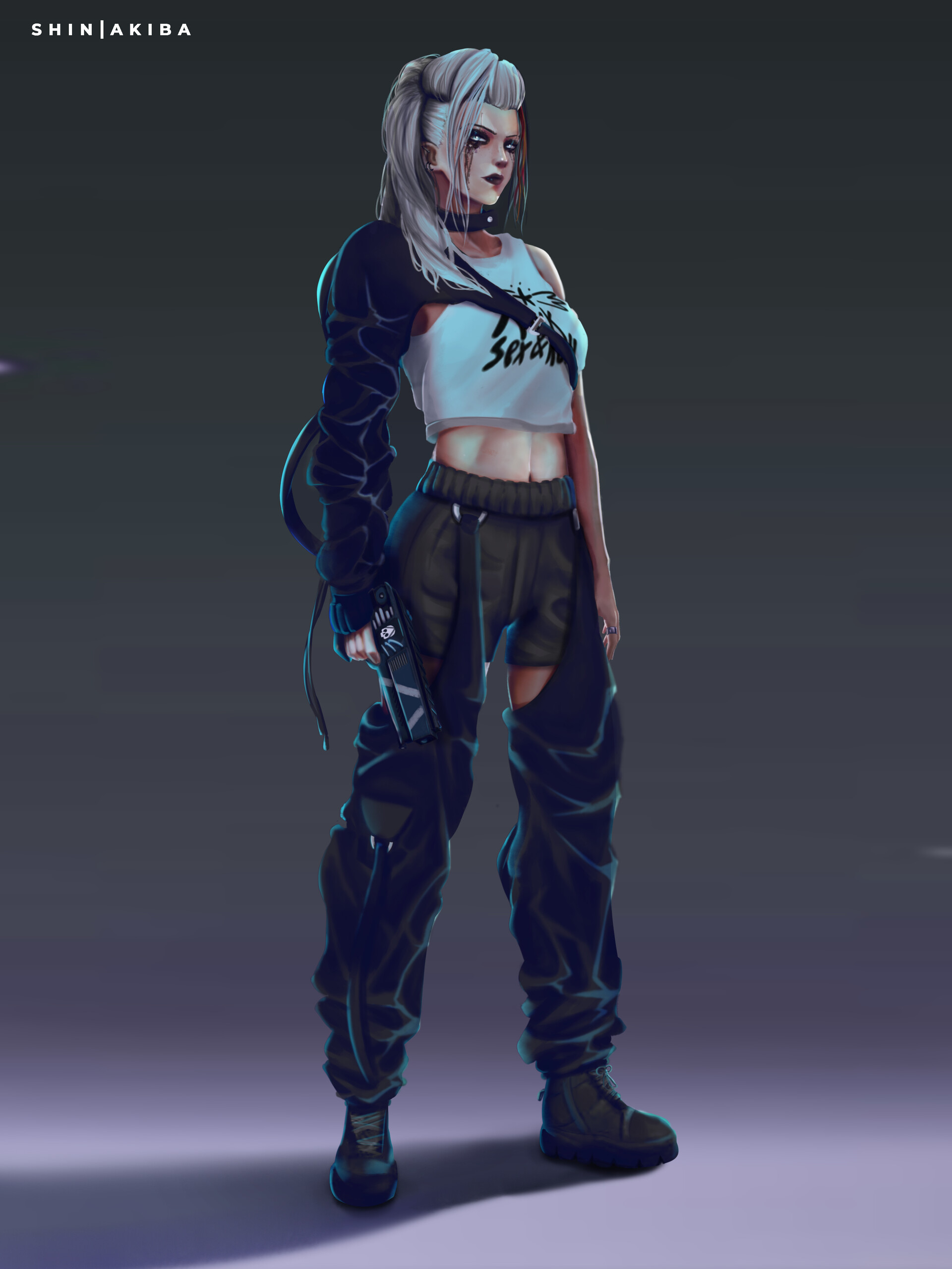 ArtStation - Punk Girl - Concept Art, Simone Re