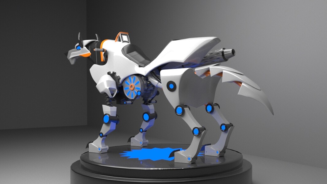 Slugterra Mechabeast Wolf