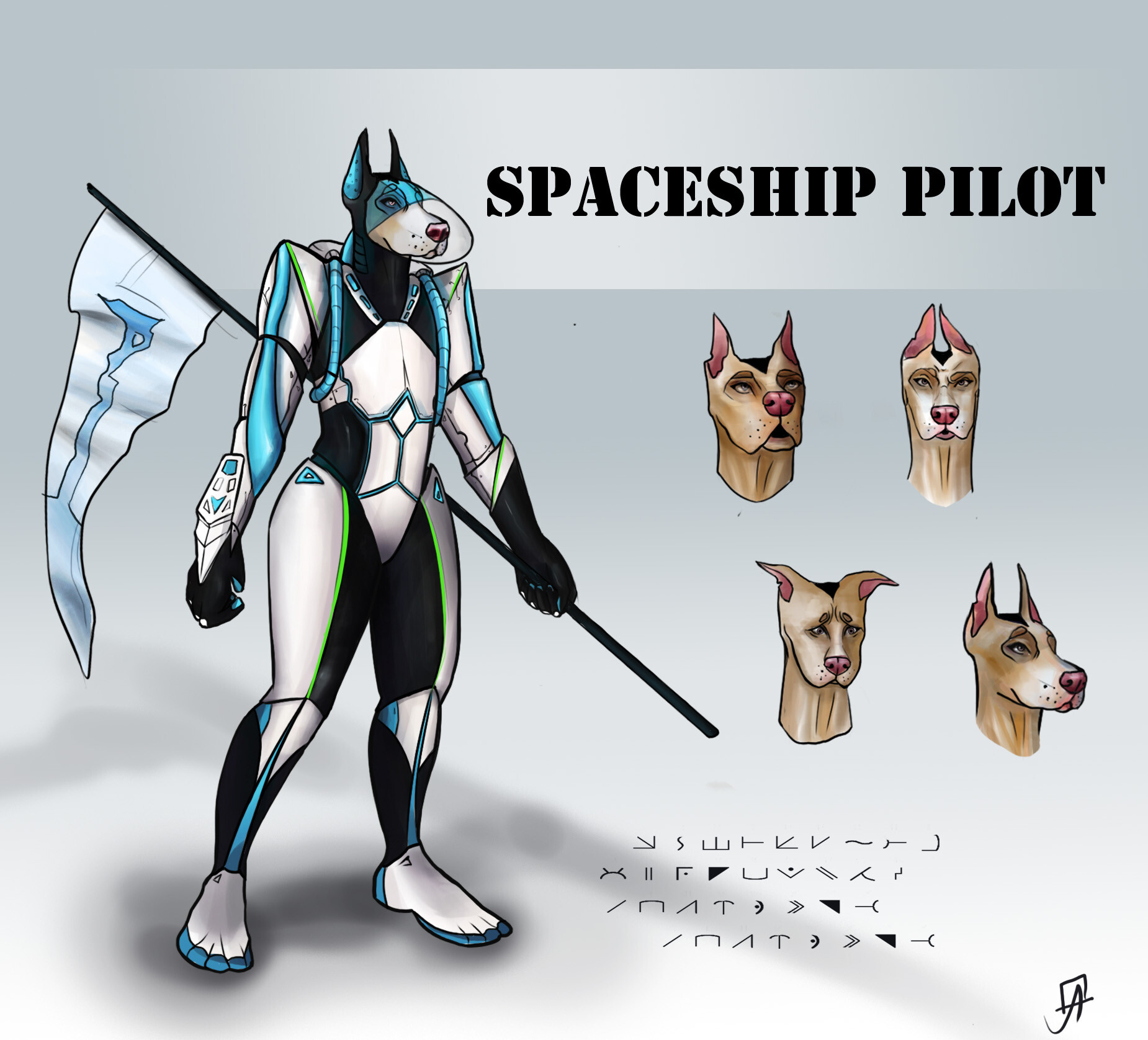 ArtStation - Spaceship pilot