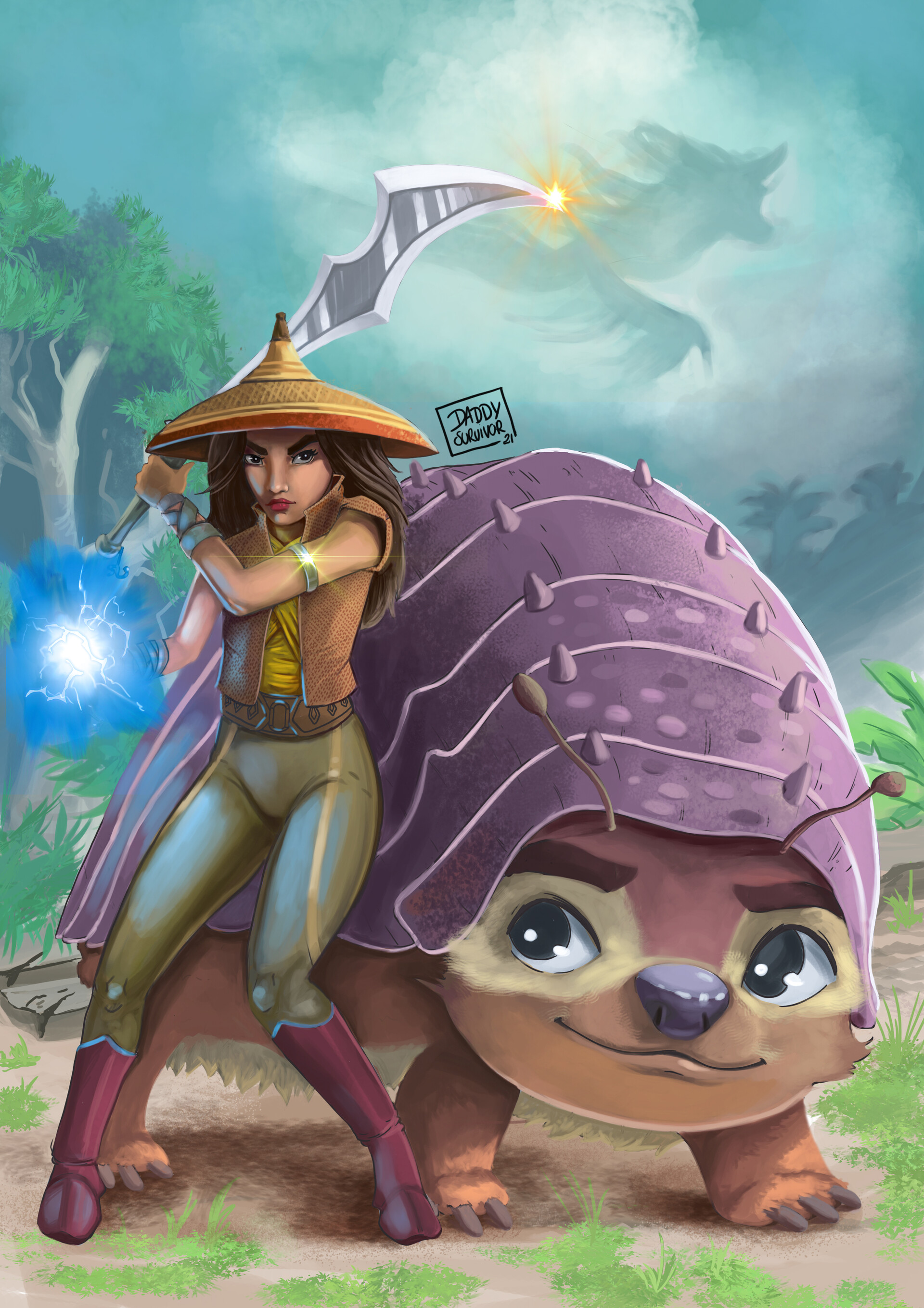 ArtStation - Raya and the Last Dragon