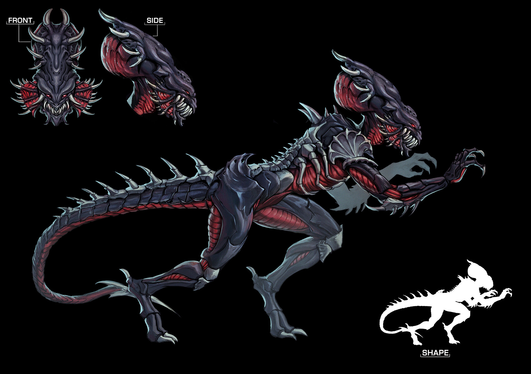 ArtStation - Space Predator Concept Work