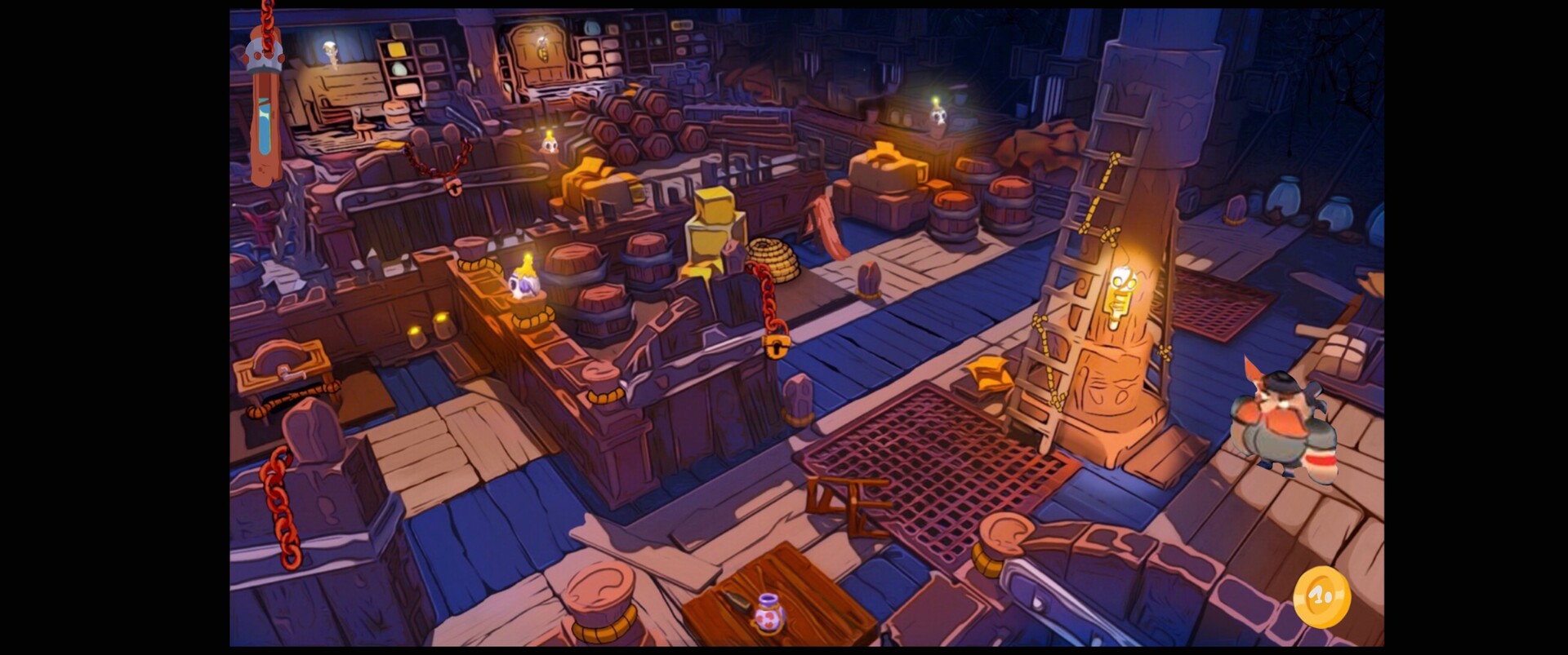 ArtStation - R&D Ui pirate project cartoon