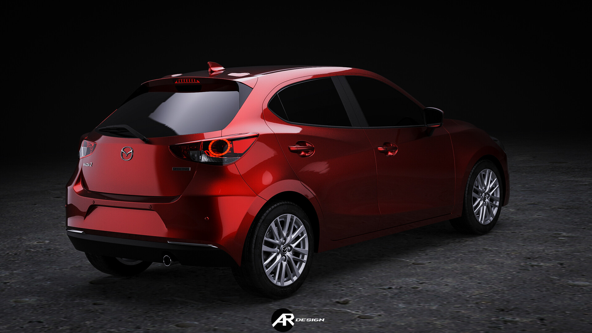 ArtStation - 2020 Mazda 2