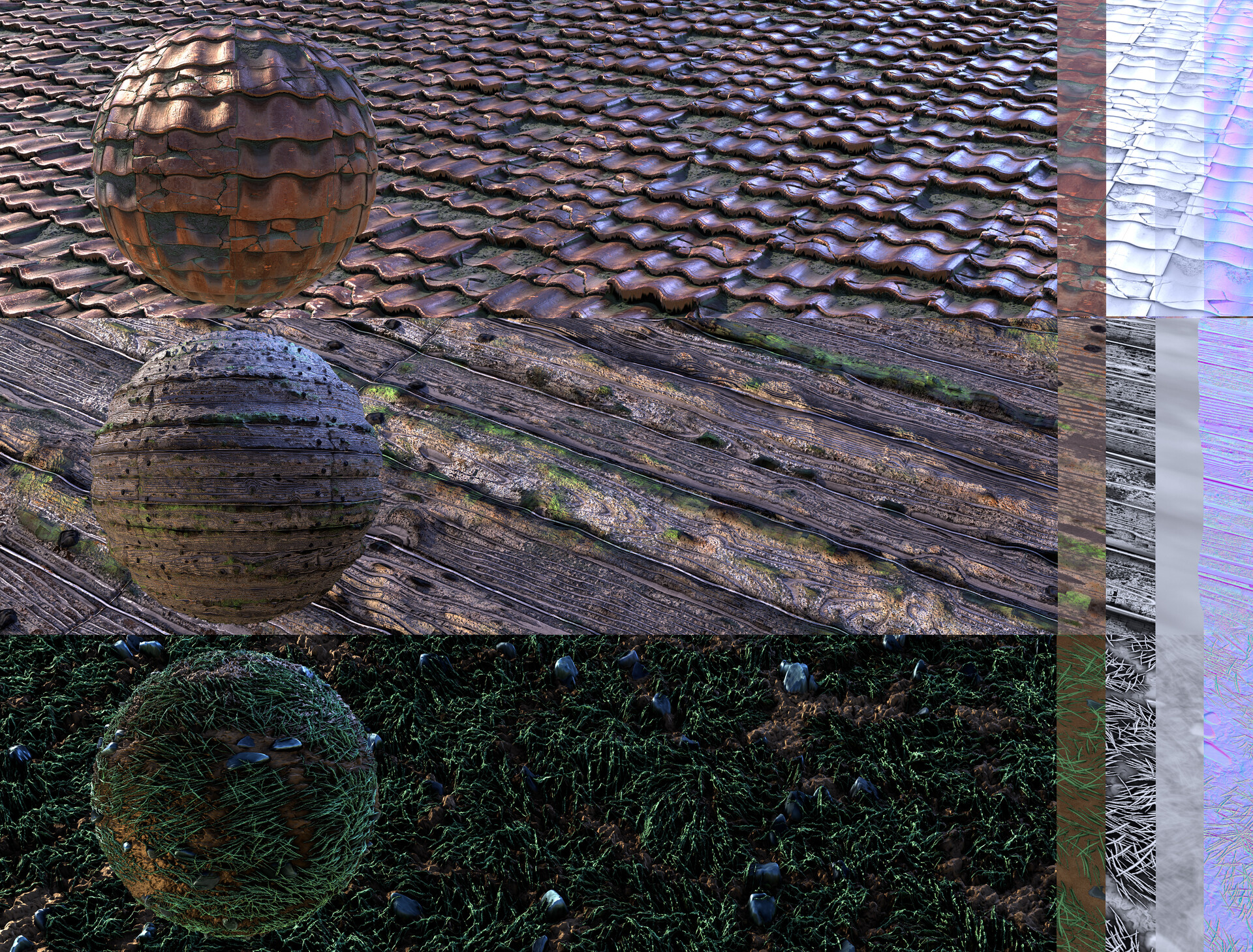 ArtStation - Some texture materials