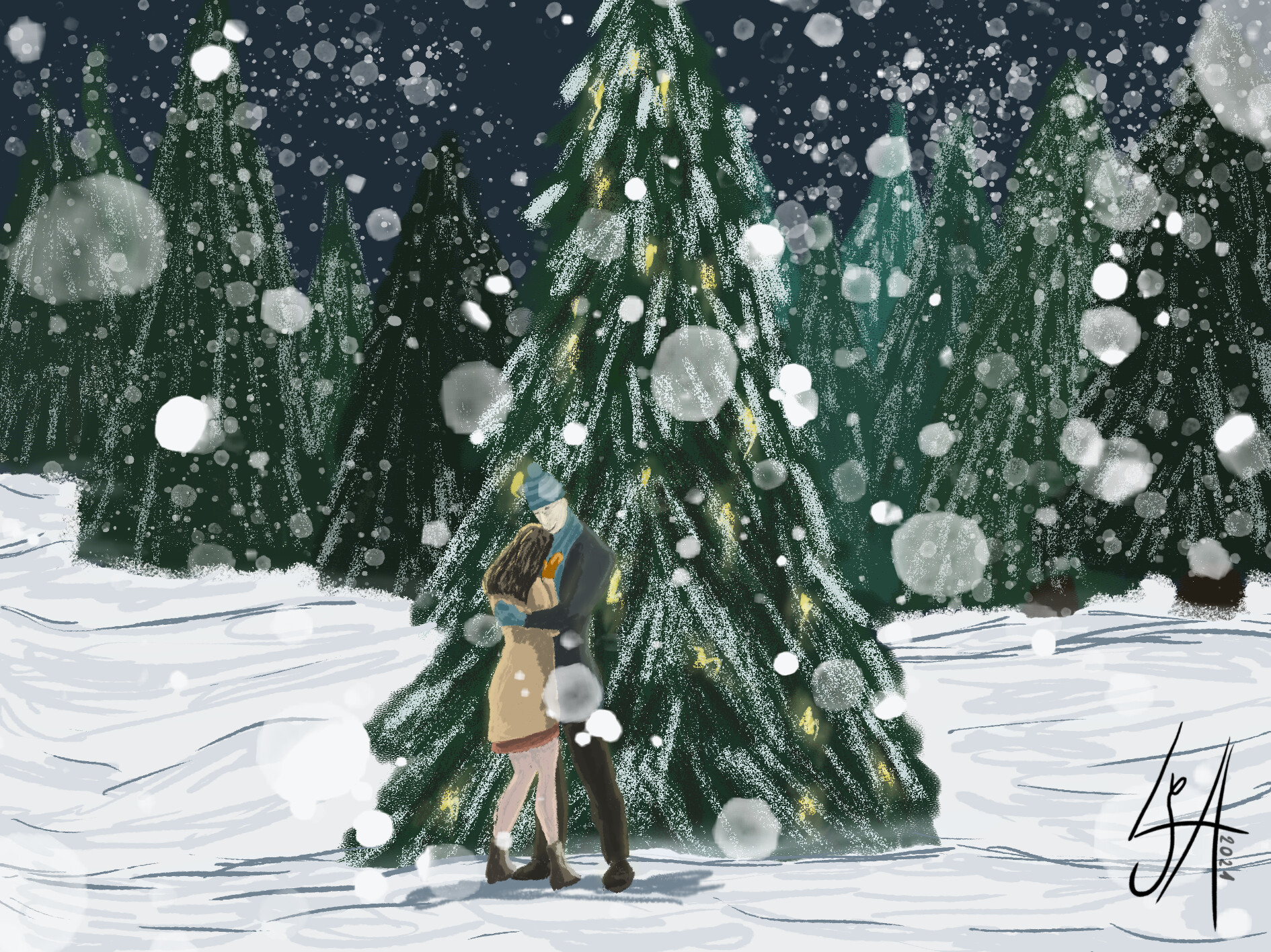 ArtStation - Underneath the Tree