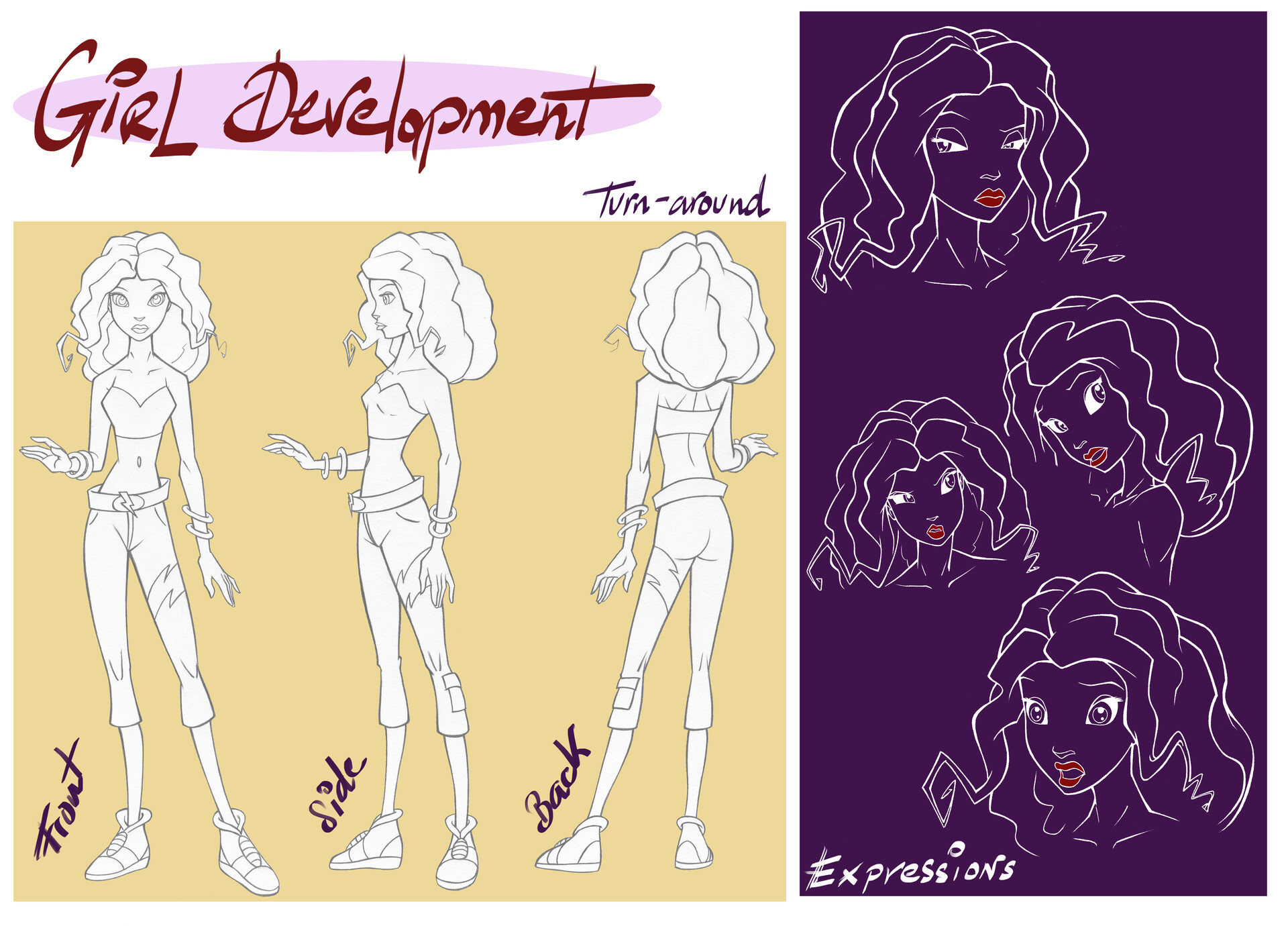 ArtStation - Girl Development