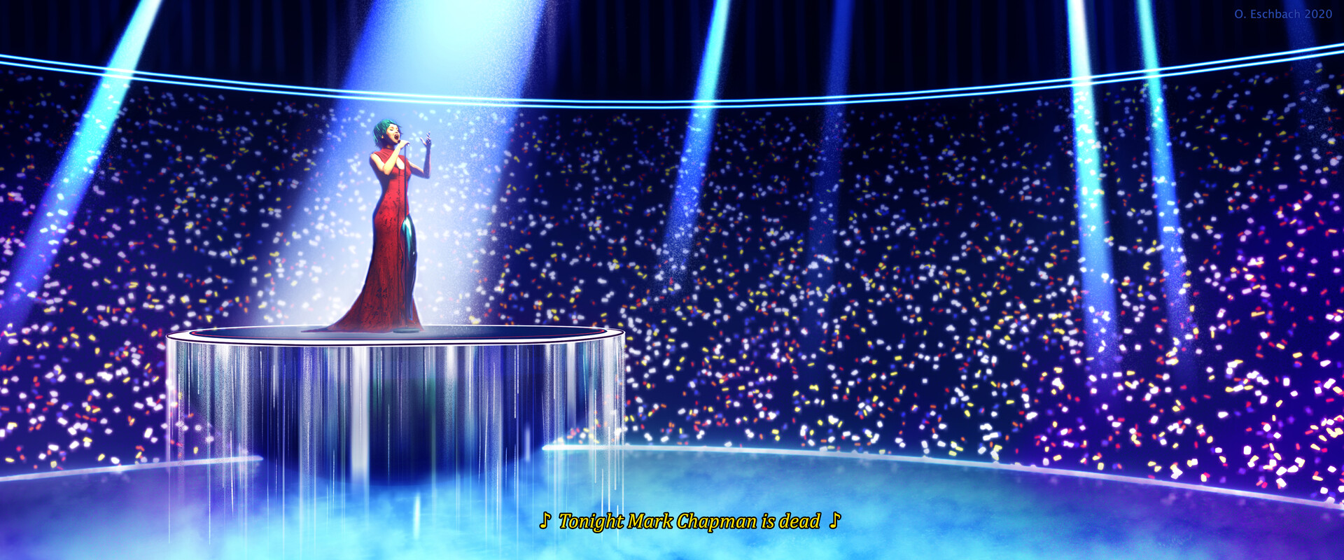 ArtStation - Cyberpunk challenge : Keyframe 03