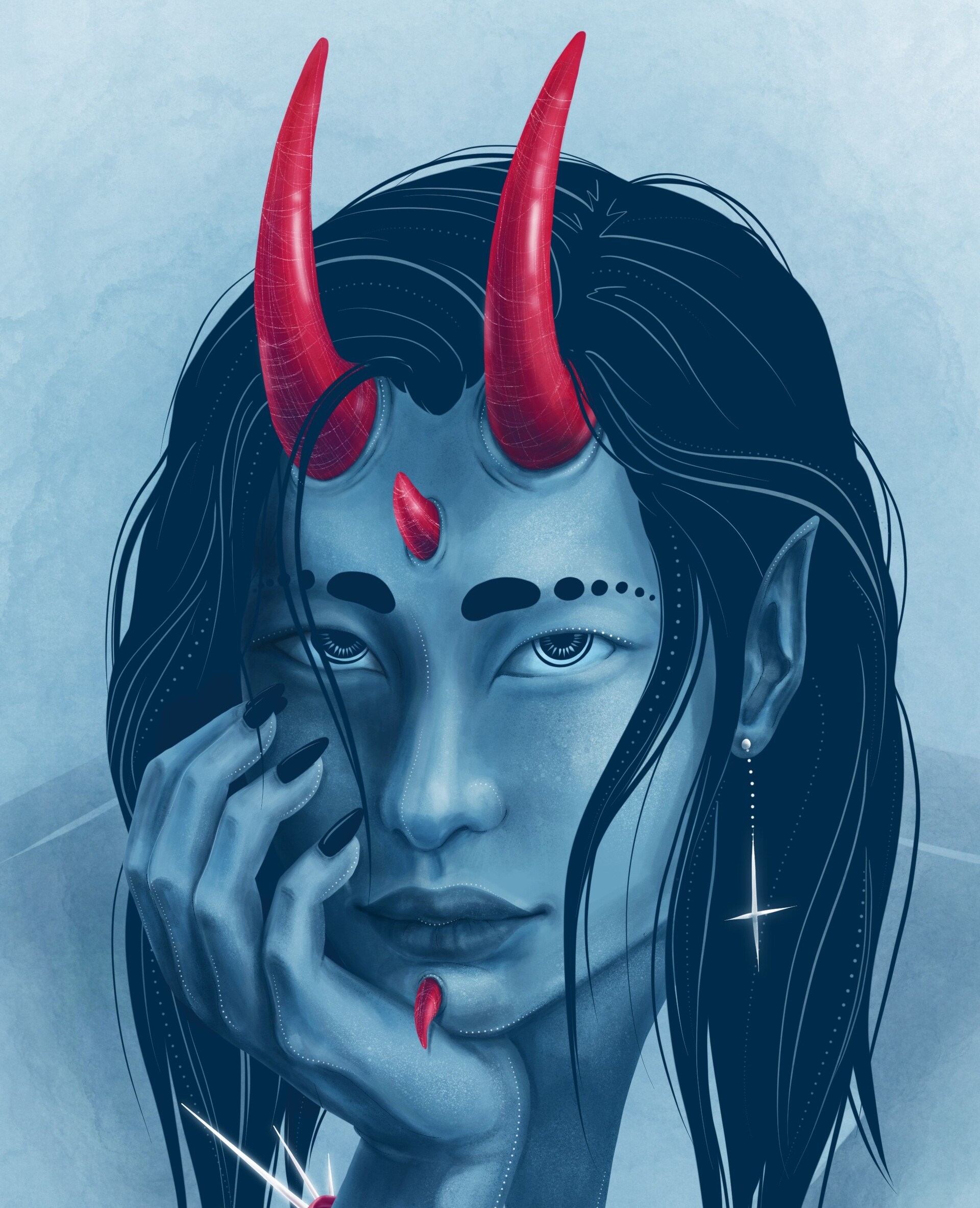 ethereal_fantasy - Blue Demon
