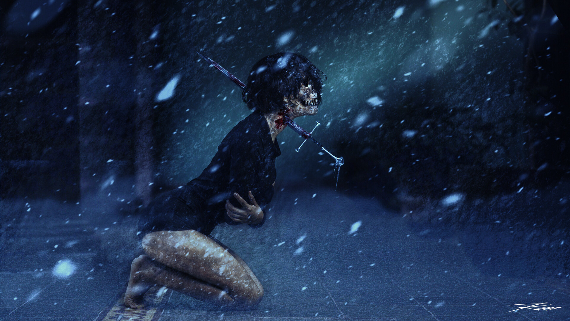 ArtStation - Cold death.