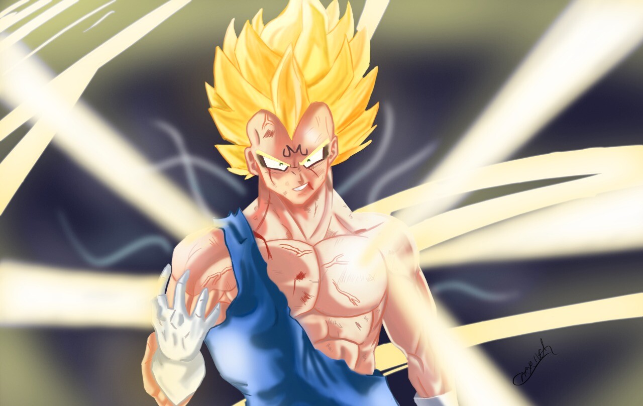 ArtStation - Dead vegeta