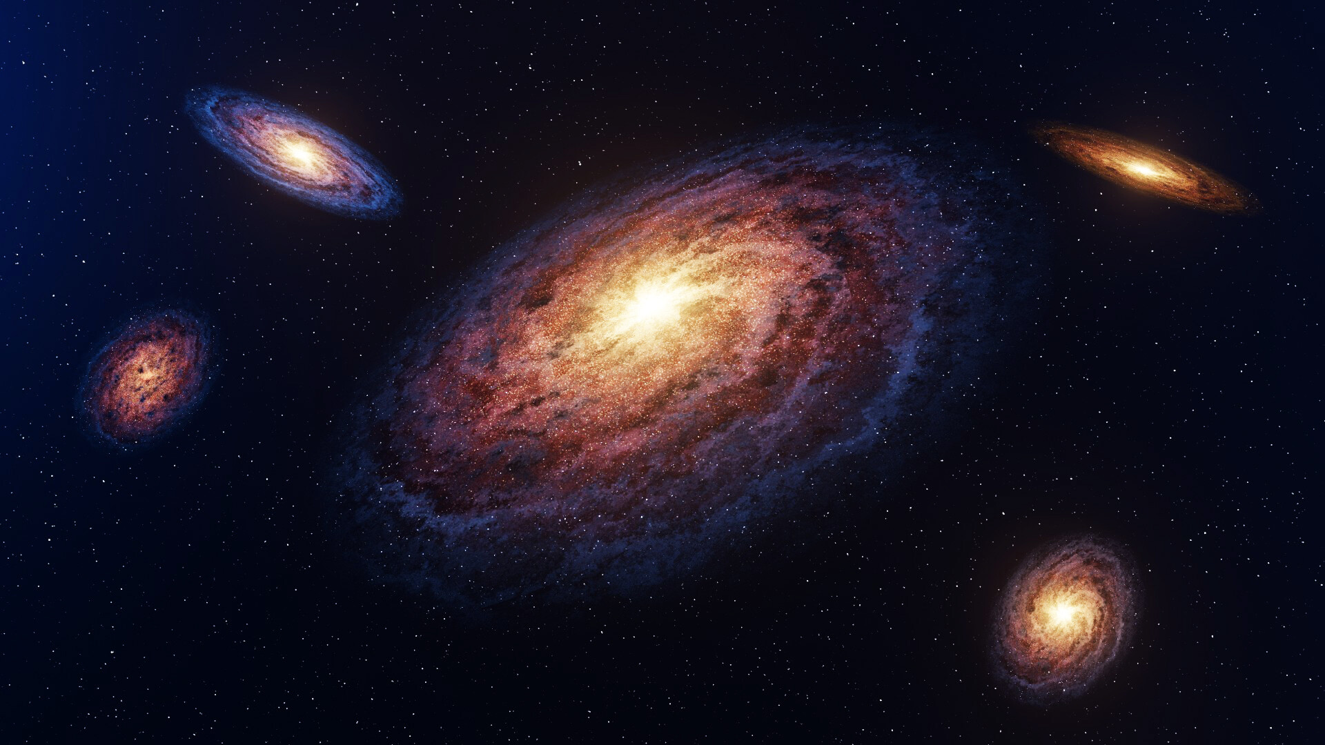 ArtStation - Procedural Galaxies