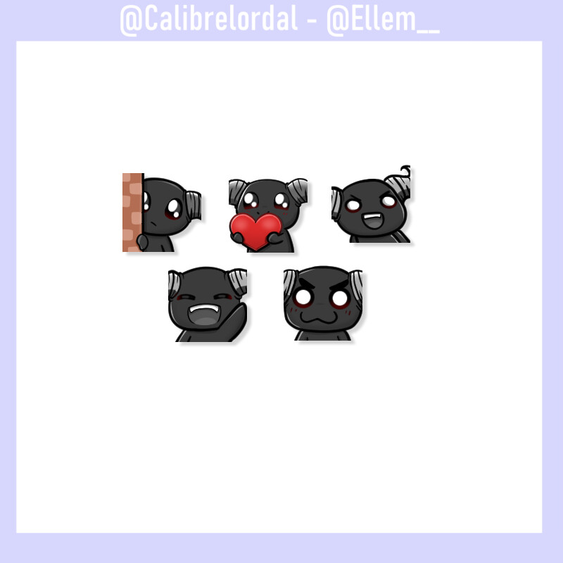 ArtStation - Twitch emotes commission for @br1mst0ne_