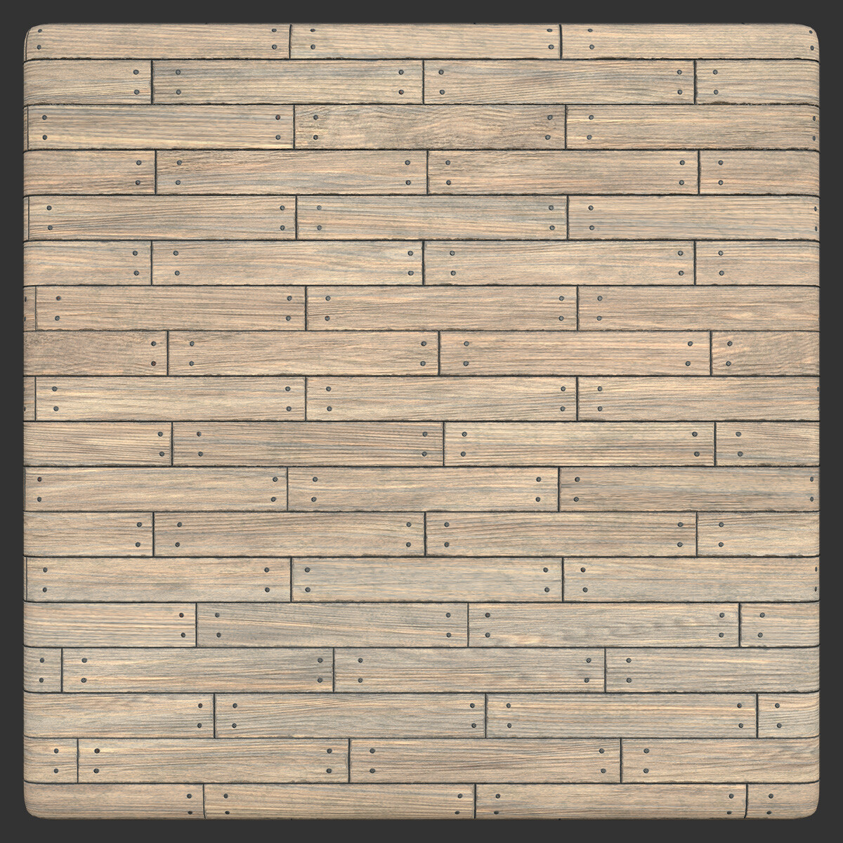 TextureCan - Wood Planks with Nails