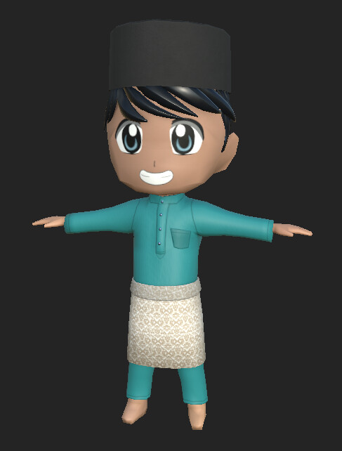 ArtStation - Mobile AR Characters