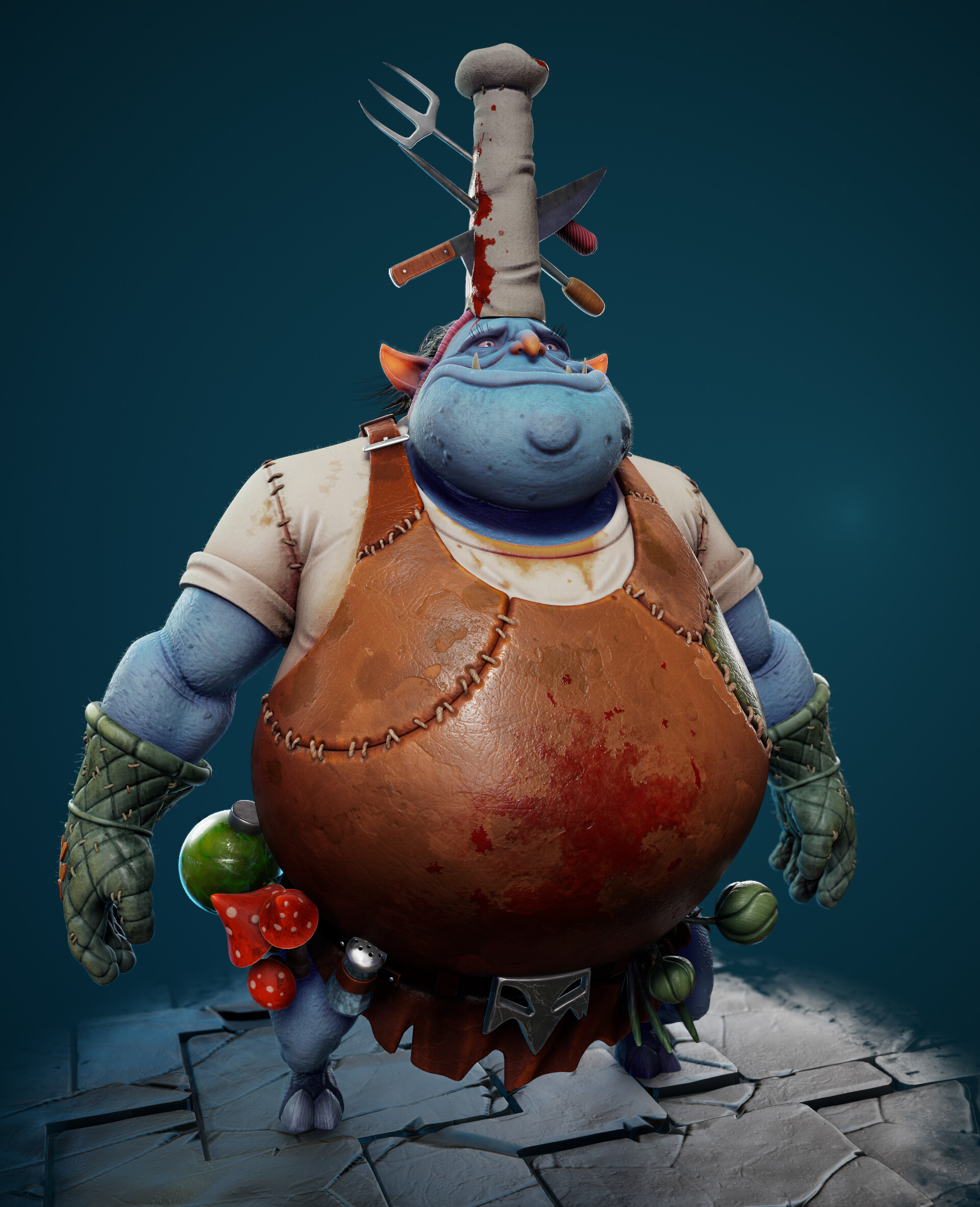 ArtStation - Happy Cook