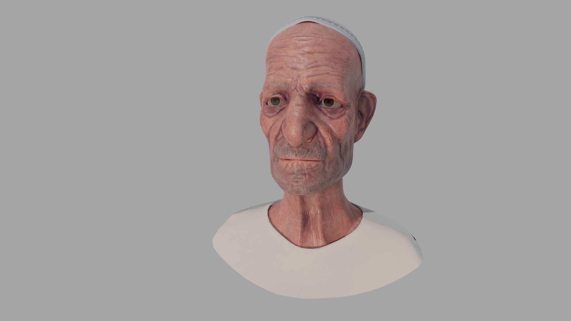 ArtStation - Old_Man_View_3D_Model