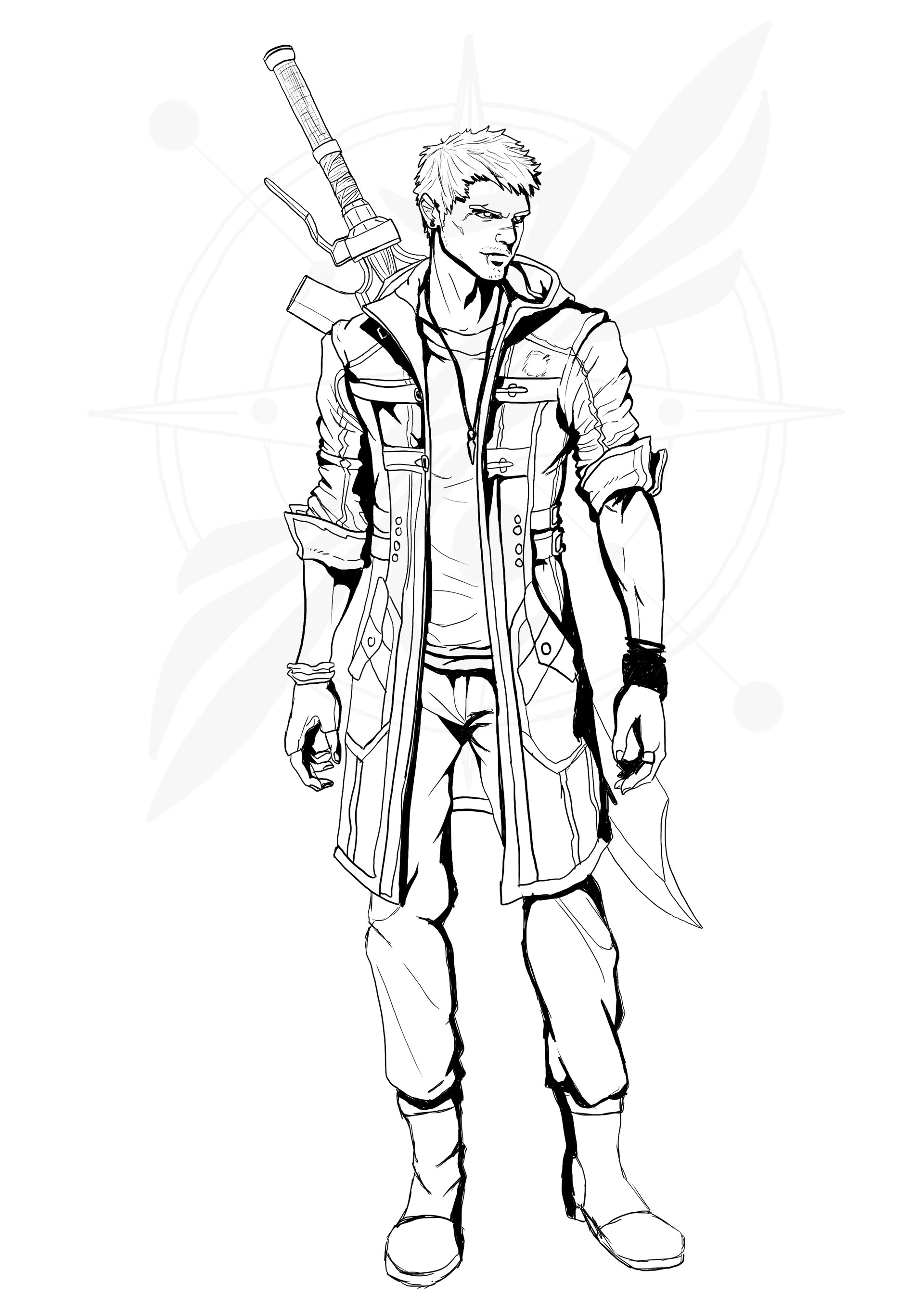 devil may cry coloring book