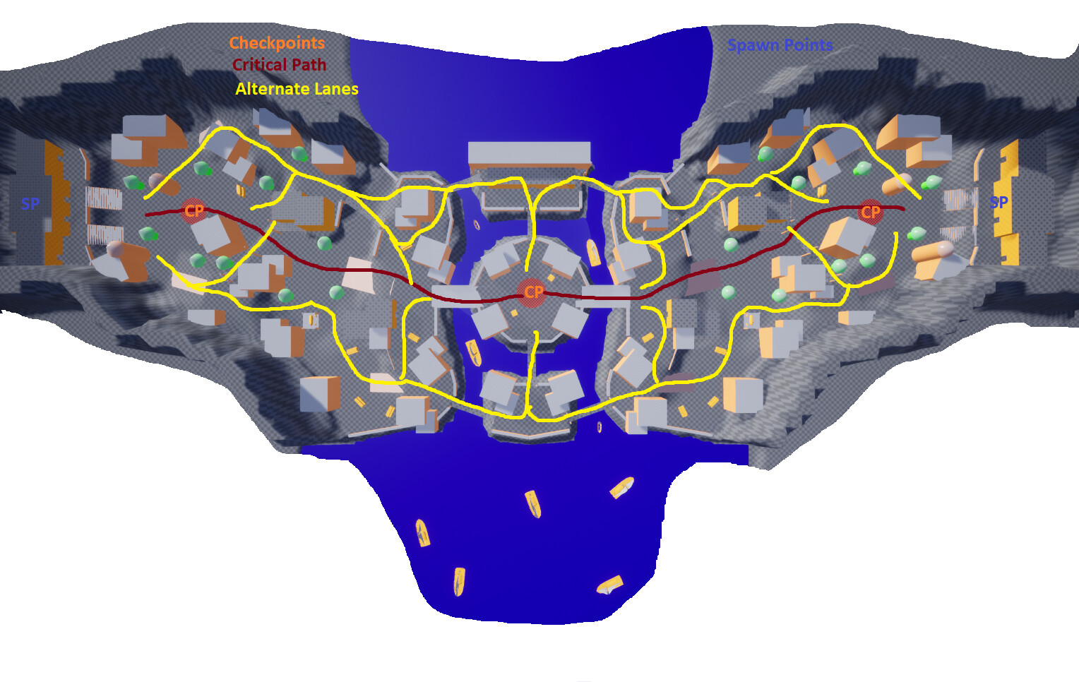 ArtStation - Paladins Siege Map