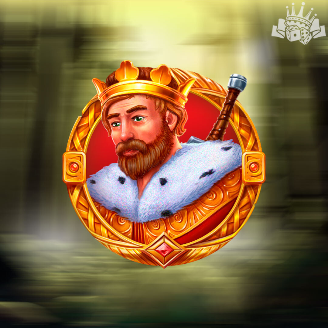 ArtStation - A King as a slot game character