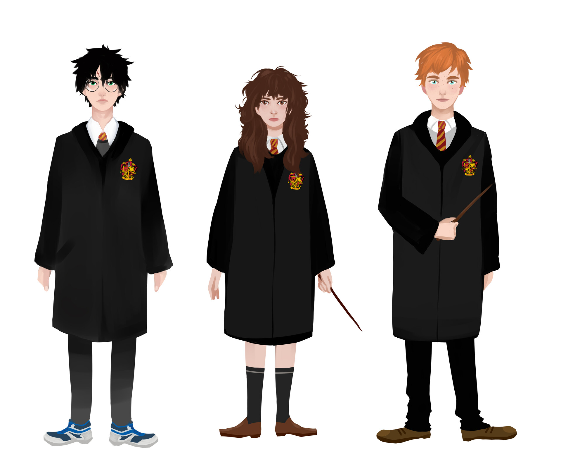 ArtStation - HP characters