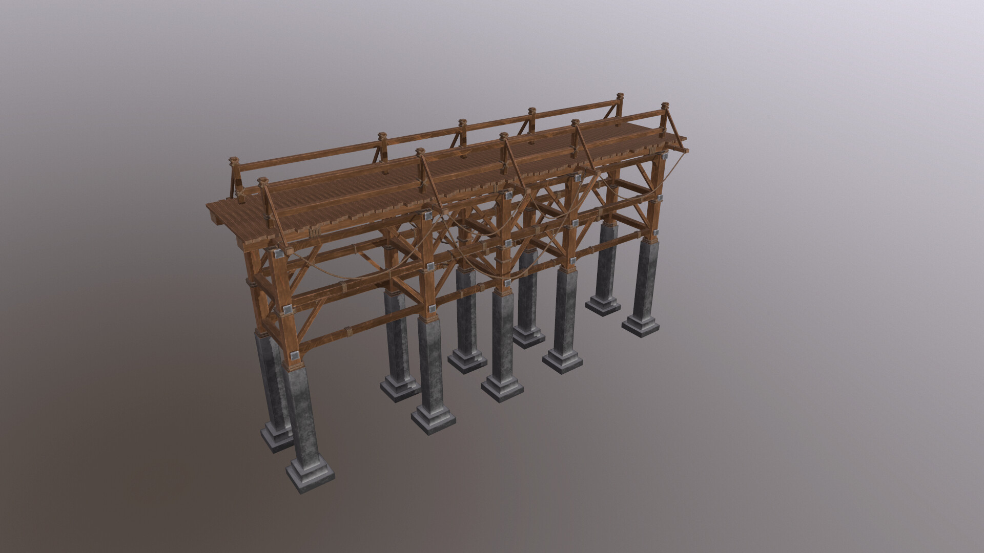 ArtStation - Medieval bridge