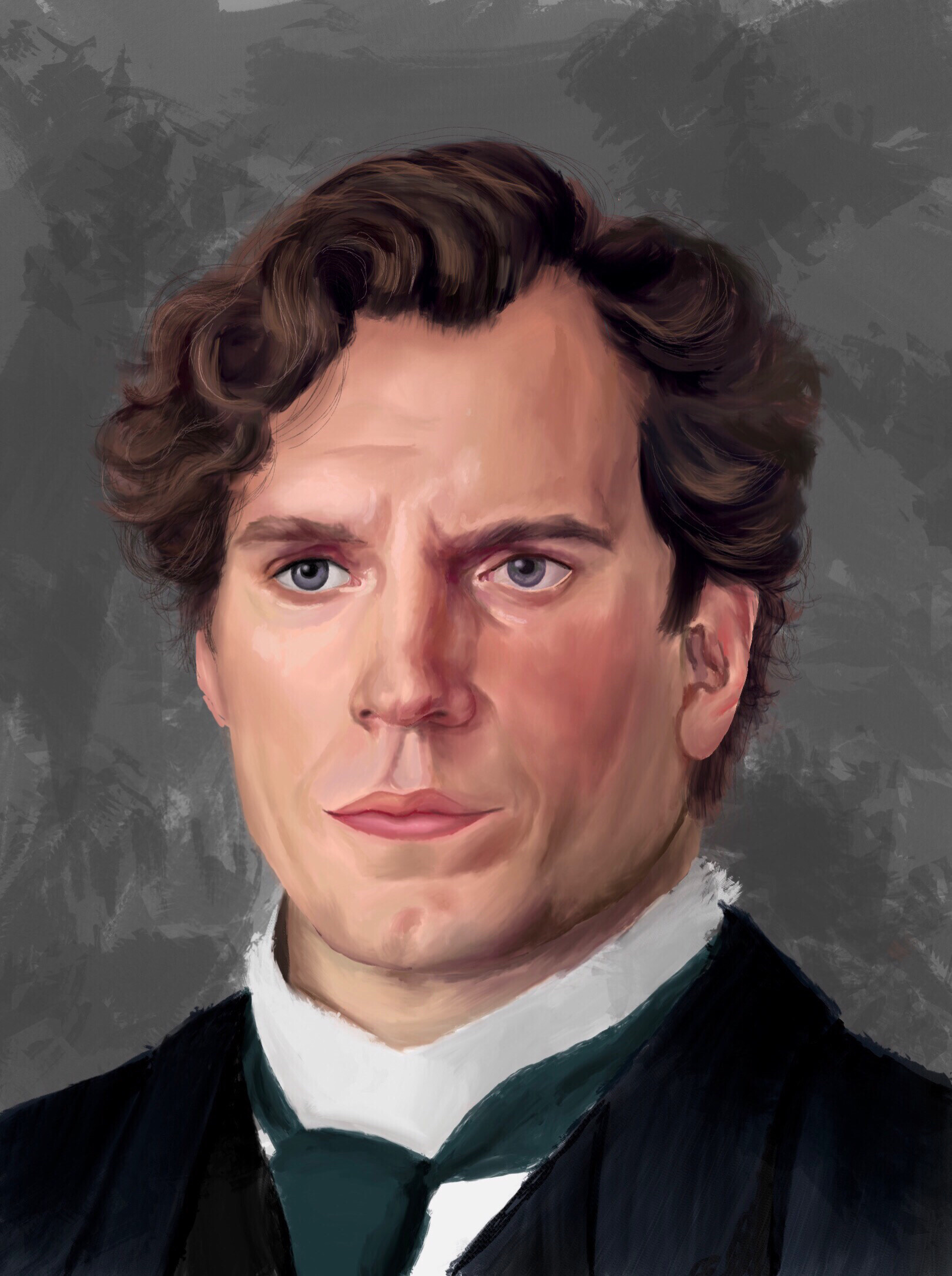 ArtStation - Henry Cavill as Sherlock Holmes