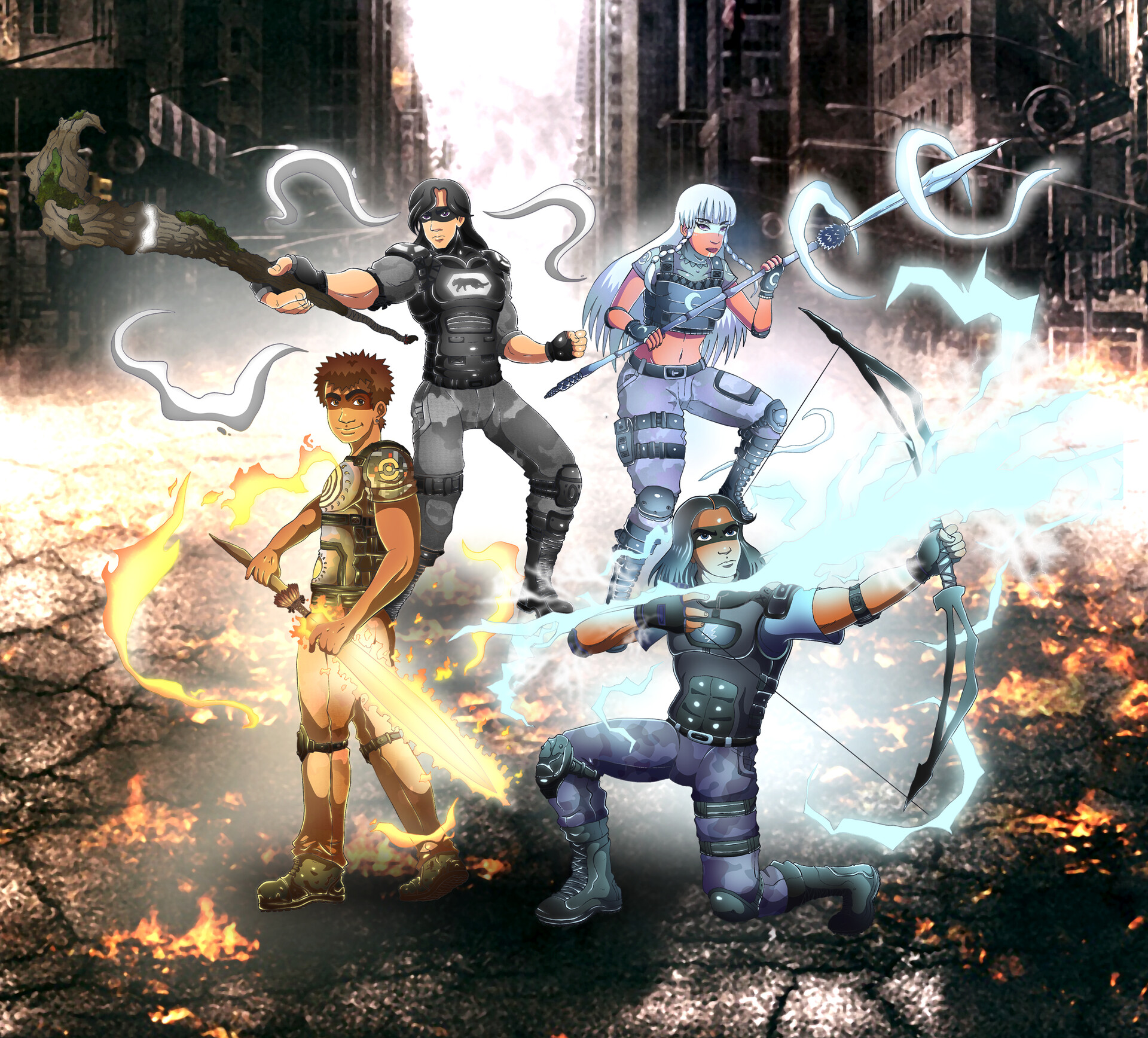 ArtStation - RPG Team Commission