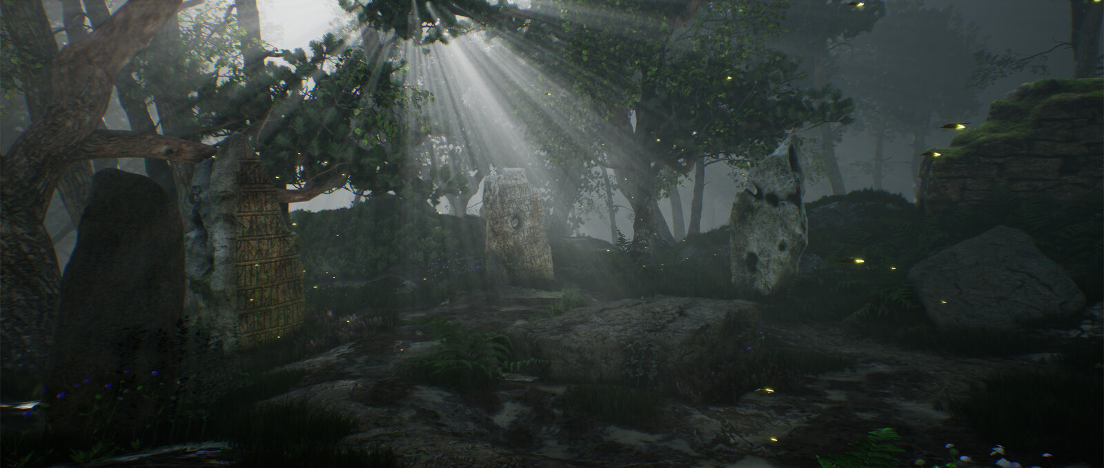 Daniel Walker - Stone Ruin, Rune Stone Circle, Final Major Project ...